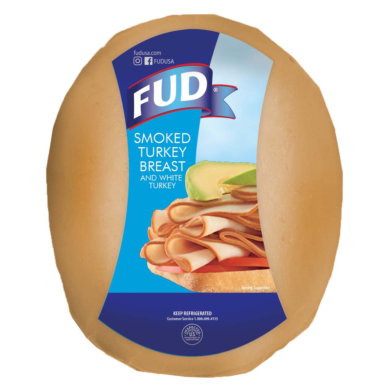Fud Smoked Turkey Breast, Sliced - Shop Meat at H-E-B