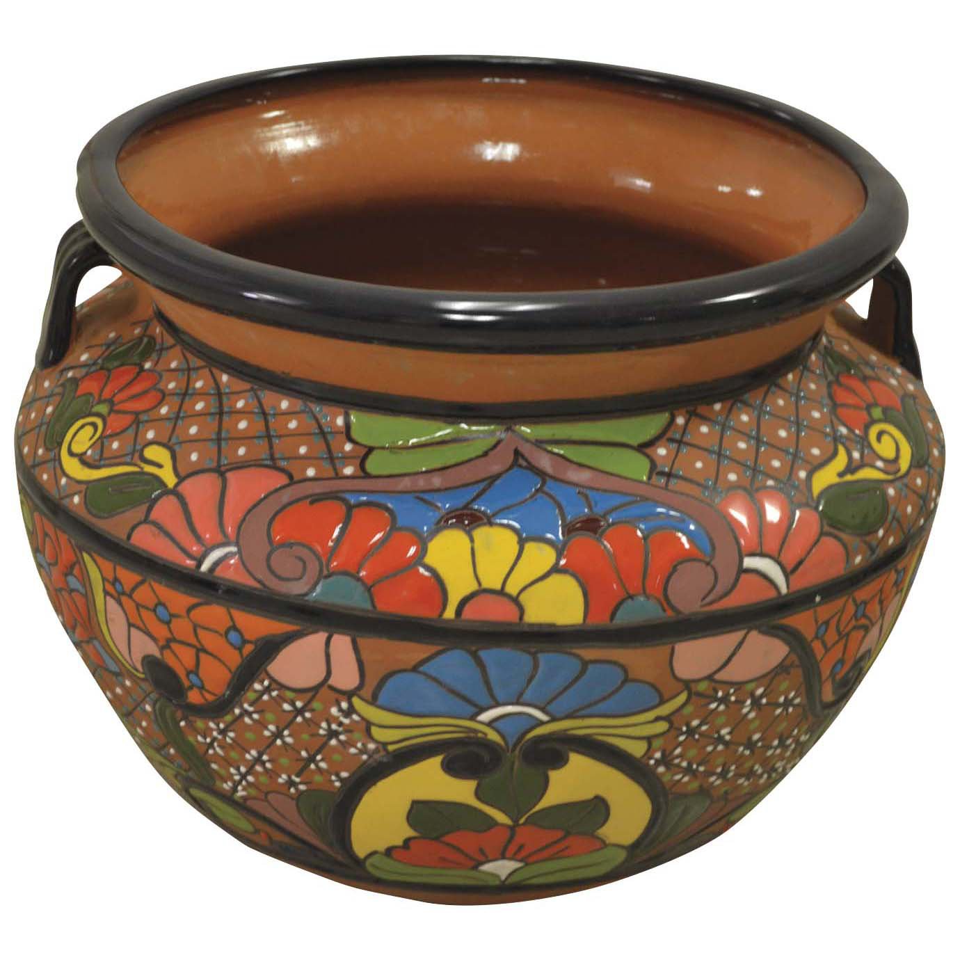 Blue Orange Pottery Terracolor SM Traditional - Shop Pots & Planters at ...