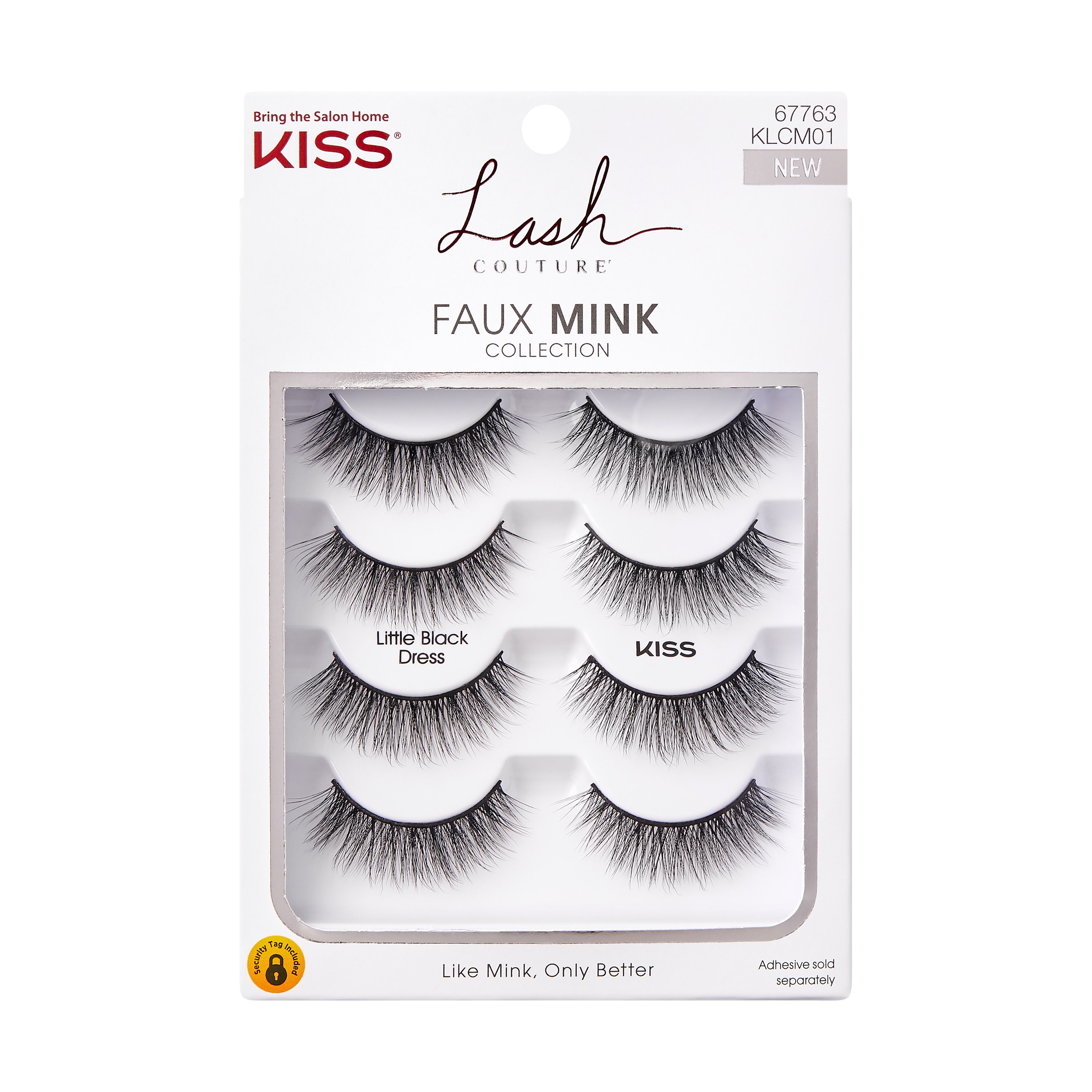 KISS Lash Couture Faux Mink - Little Black Dress - Shop False eyelashes ...