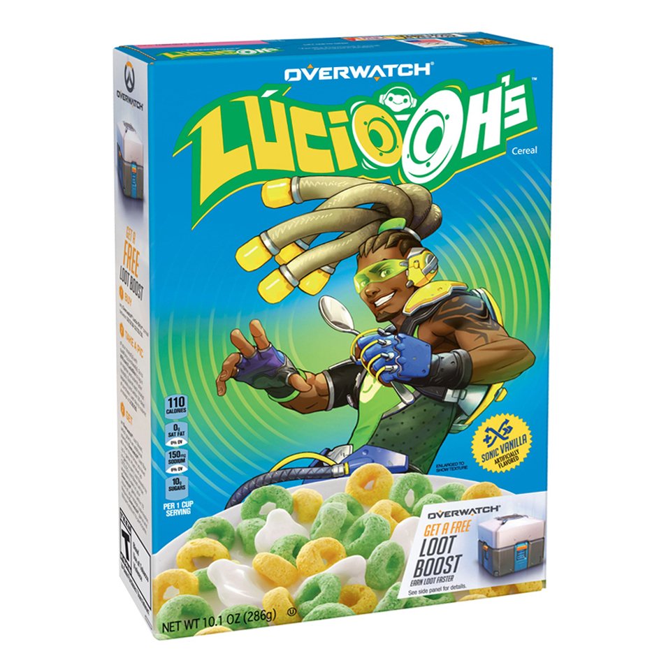 Kellogg's Overwatch Lucio Ohs Cereal - Shop Cereal at H-E-B