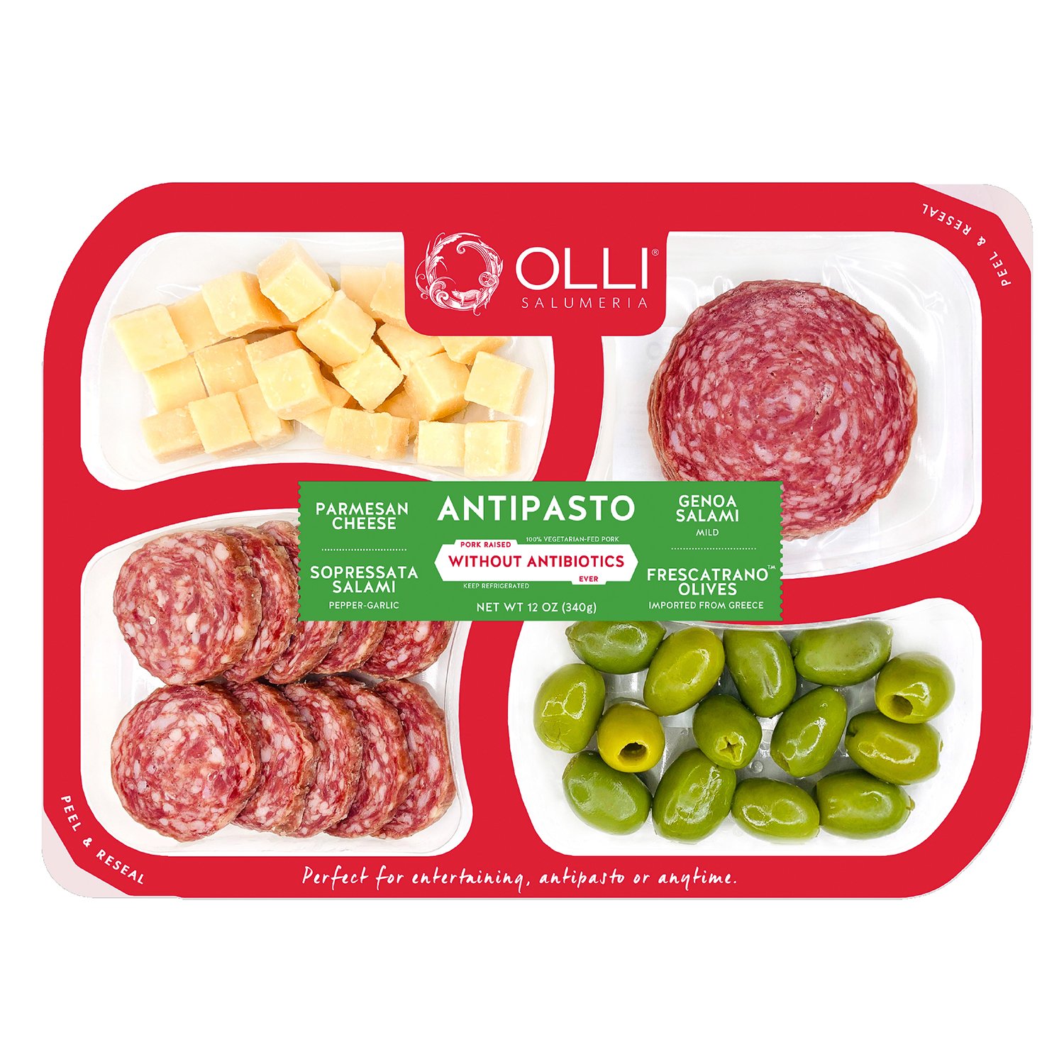 Olli Salumeria Antipasto Parmesan & Genoa Salami - Shop Standard party ...