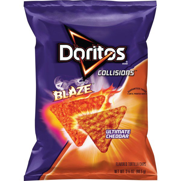 Doritos Collisions Blaze/ Ultimate Cheddar Tortilla Chips - Shop Snacks ...