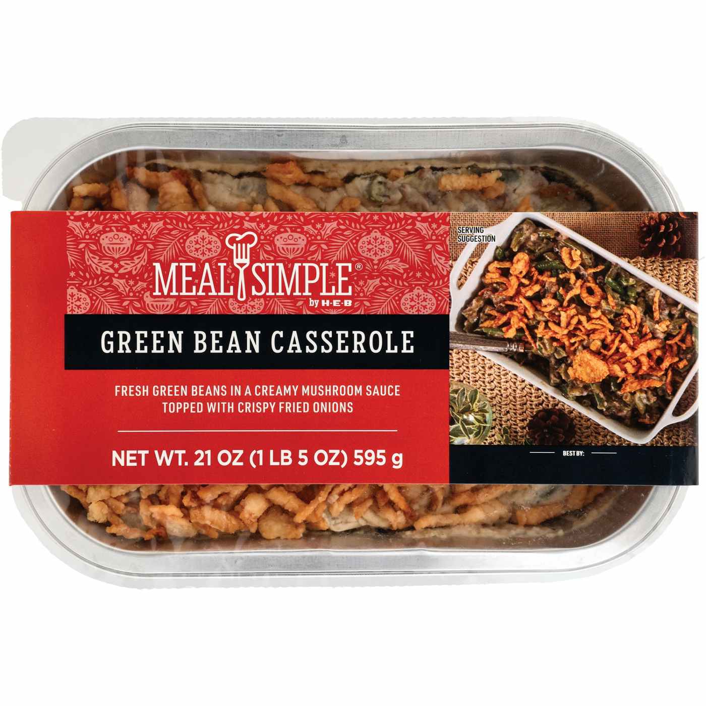 Meal Simple by H-E-B Green Bean Casserole - Shop Entrees & sides at H-E-B