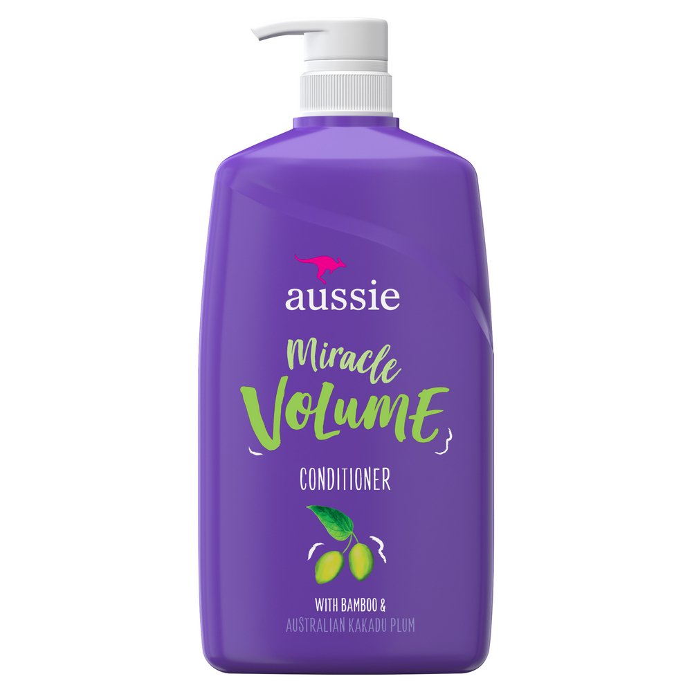 Aussie Miracle Volume Conditioner - Plum & Bamboo - Shop Shampoo ...