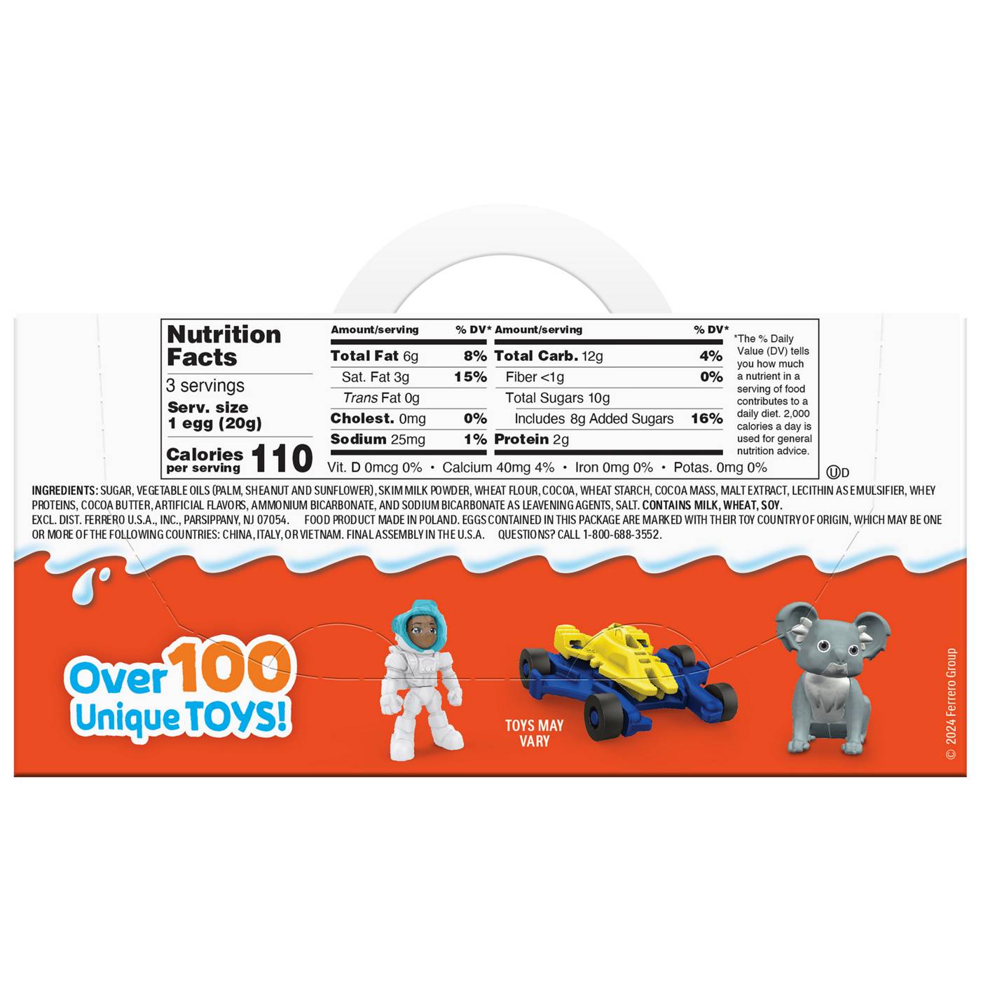 Kinder Joy Candy Egg + Toy Multi Pack - Shop Candy at H-E-B