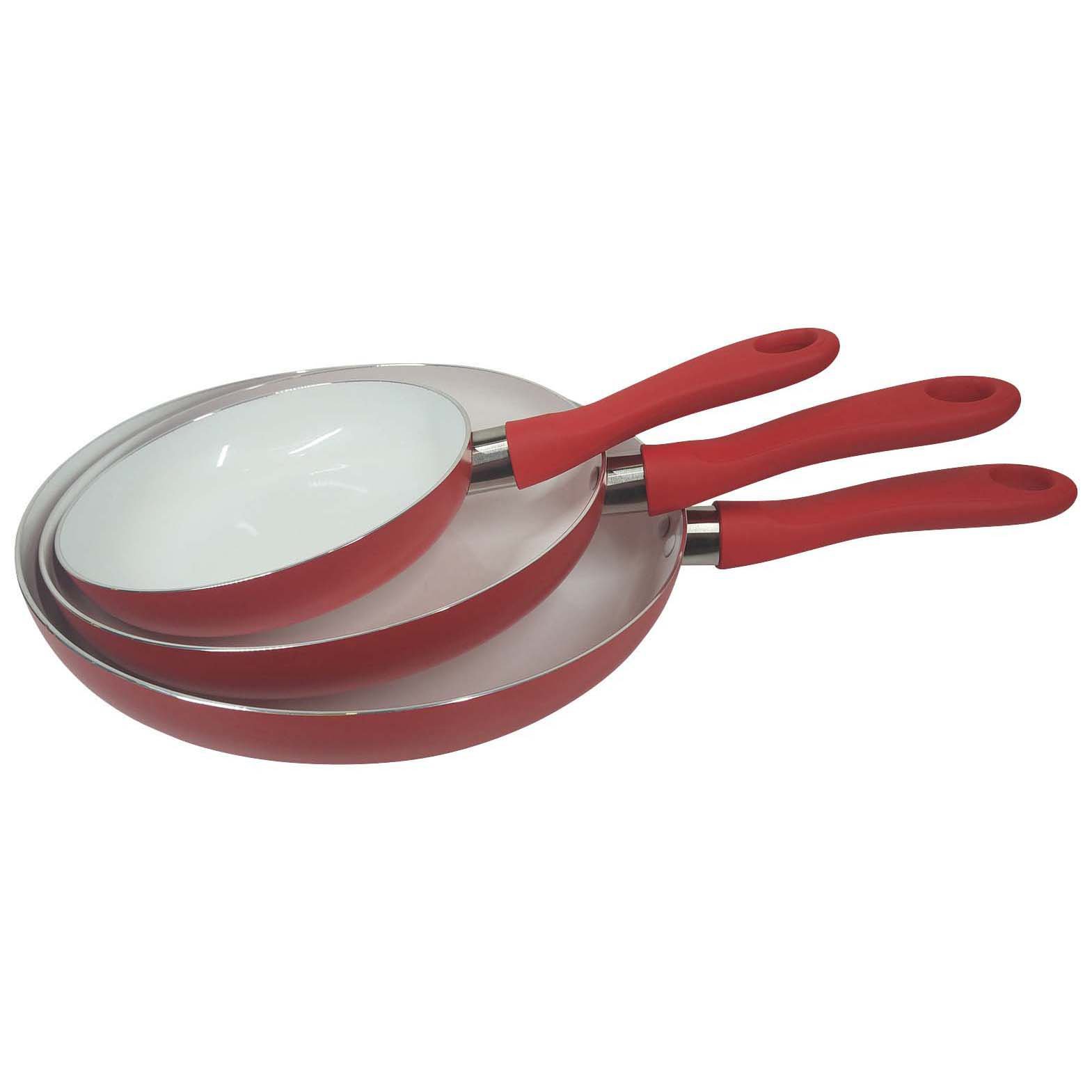 Cook Prep Eat Saute Pan Soft Touch Handles Red - Shop Kitchen & Dining ...