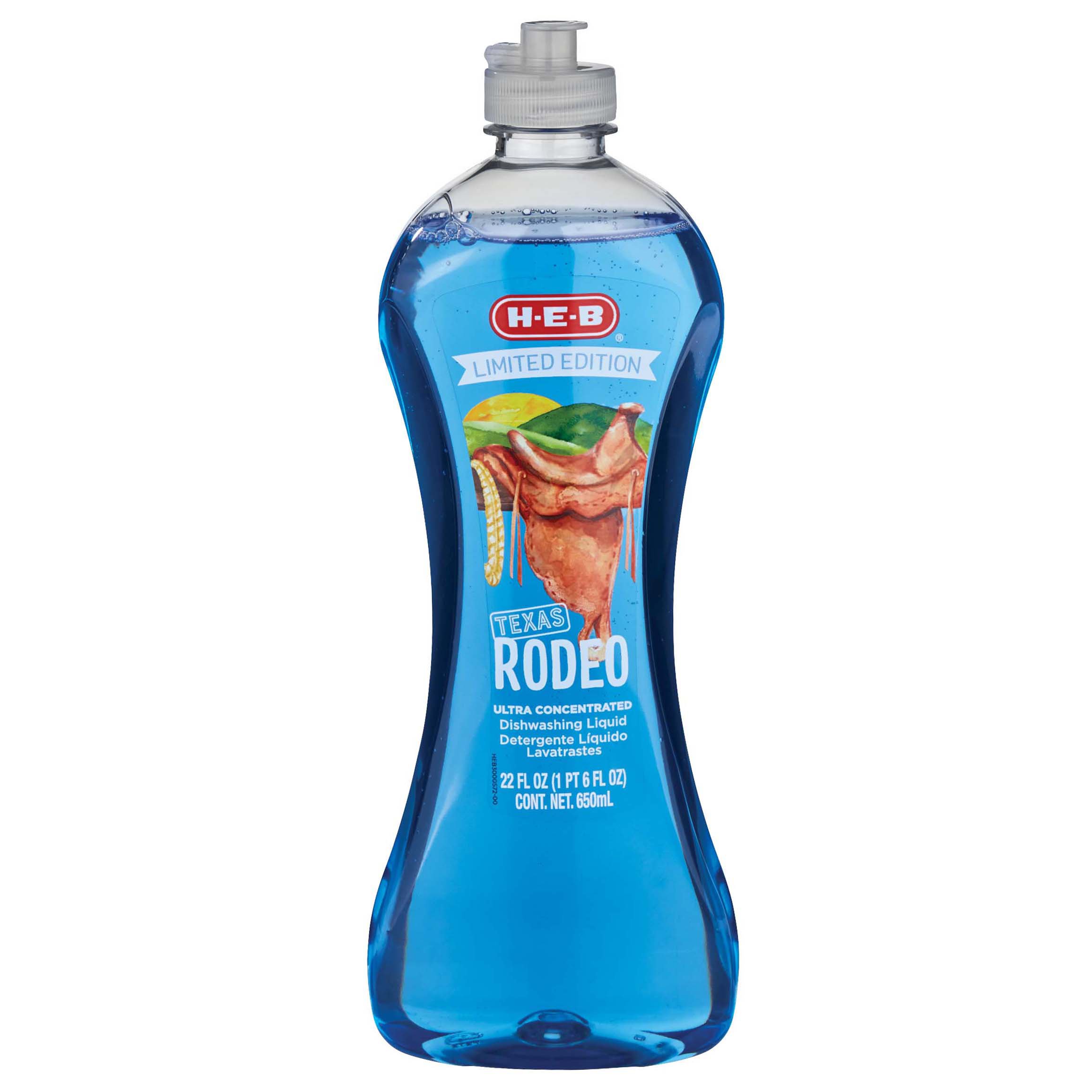H-E-B Limited Edition Ultra Concentrated Texas Rodeo Dish Soap - Shop ...
