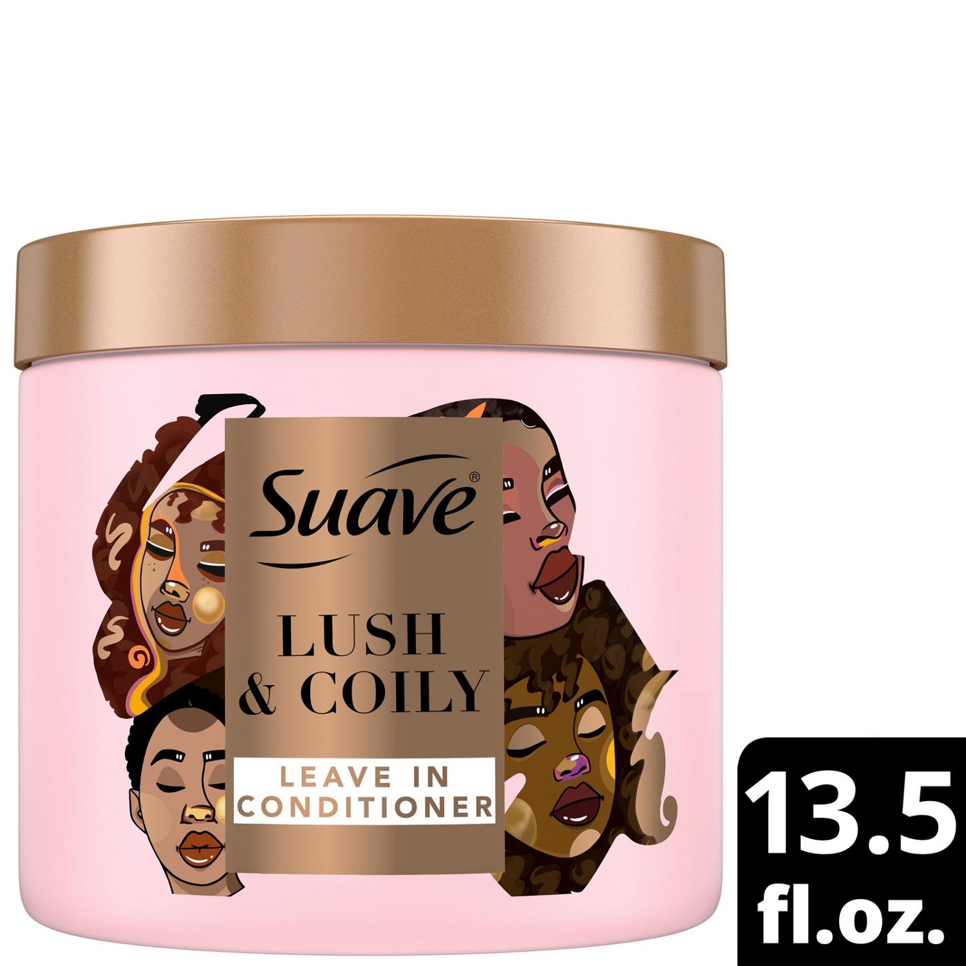 Suave Pink Lush & Coily Leave-in Conditioner - Shop Shampoo ...