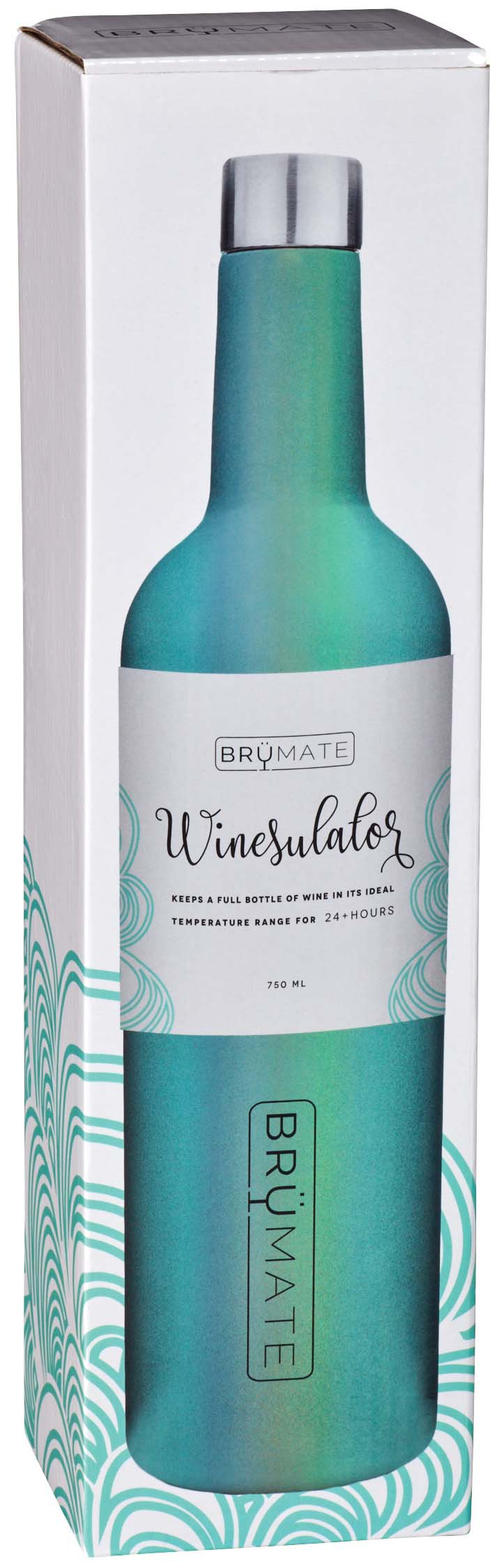 Brumate Winesulator Wine Canteen Peacock - Shop Bar tools at H-E-B
