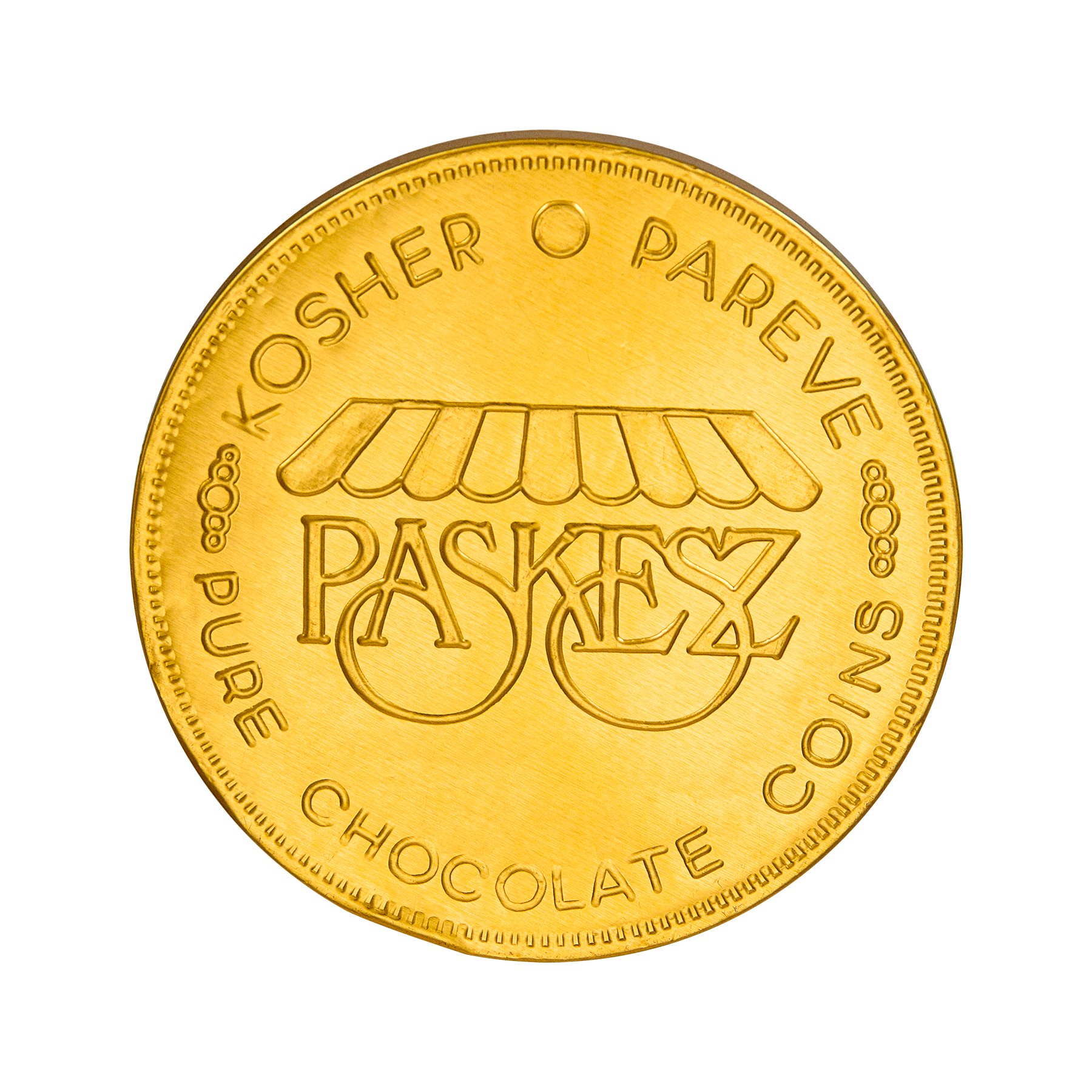 Paskesz Pareve Chocolate Medallion - Shop Candy at H-E-B
