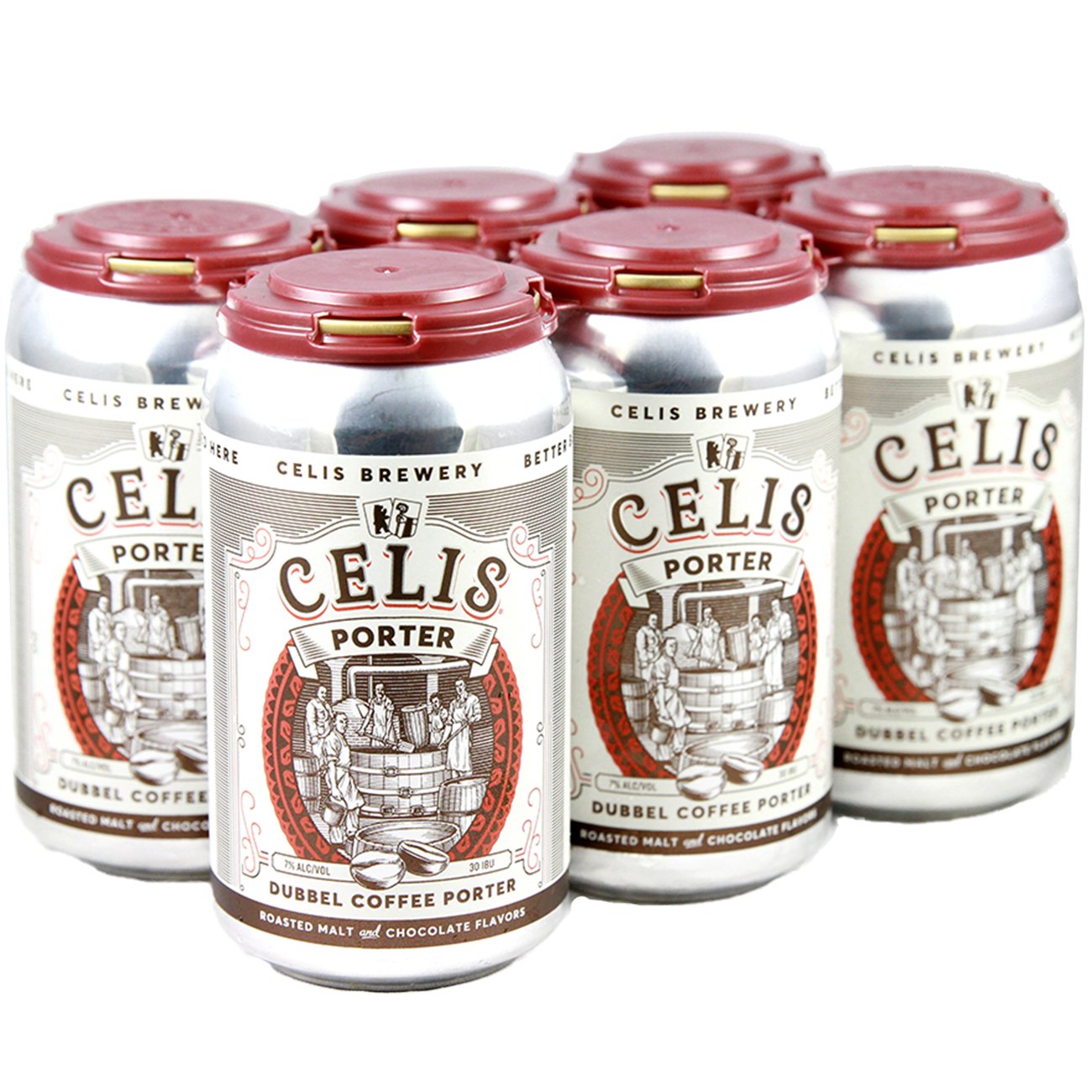 Celis Dubbel Coffee Porter Beer 6 pk Cans - Shop Beer at H-E-B