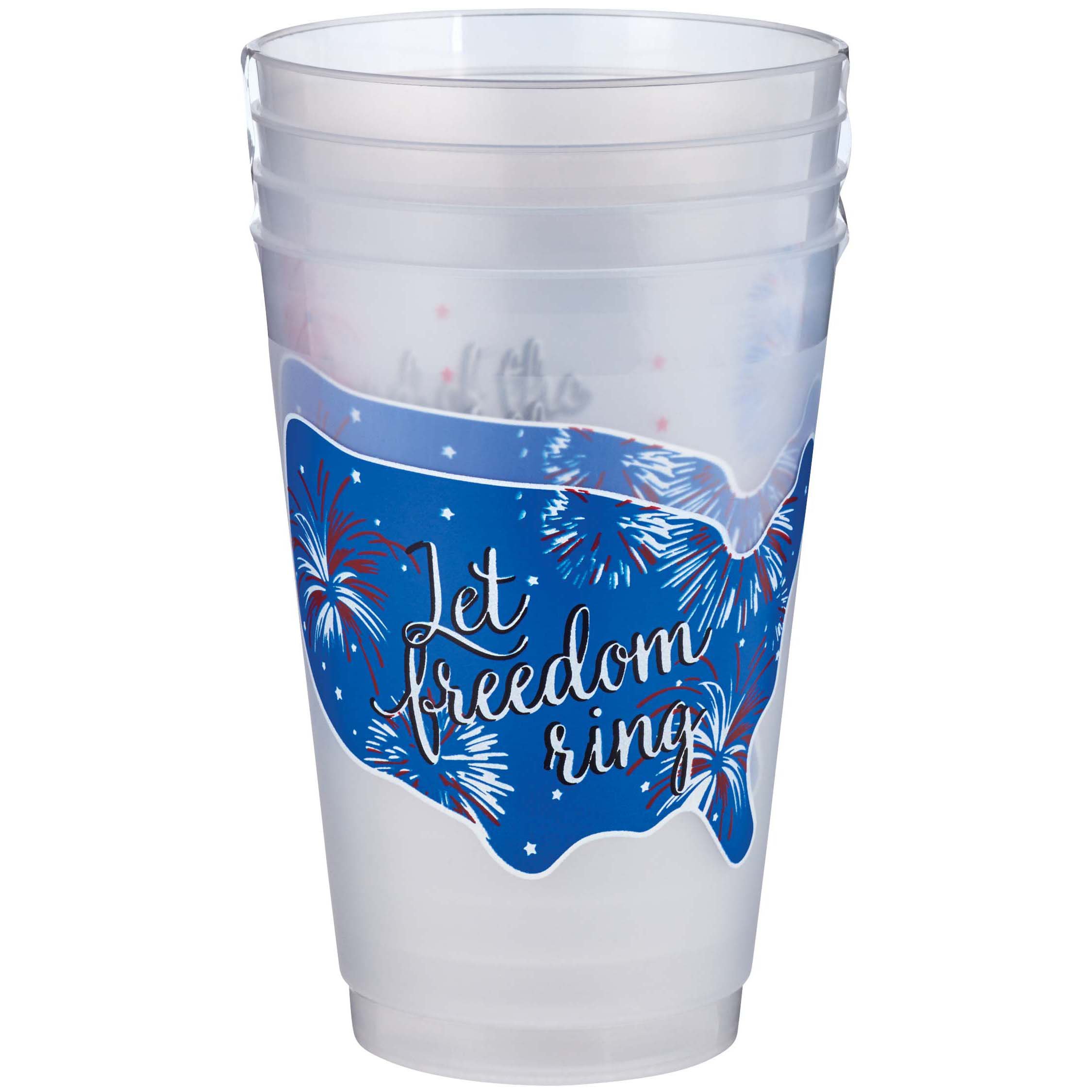 Destination Holiday Plastic Patriotic Party Cup - Shop Cups & tumblers ...