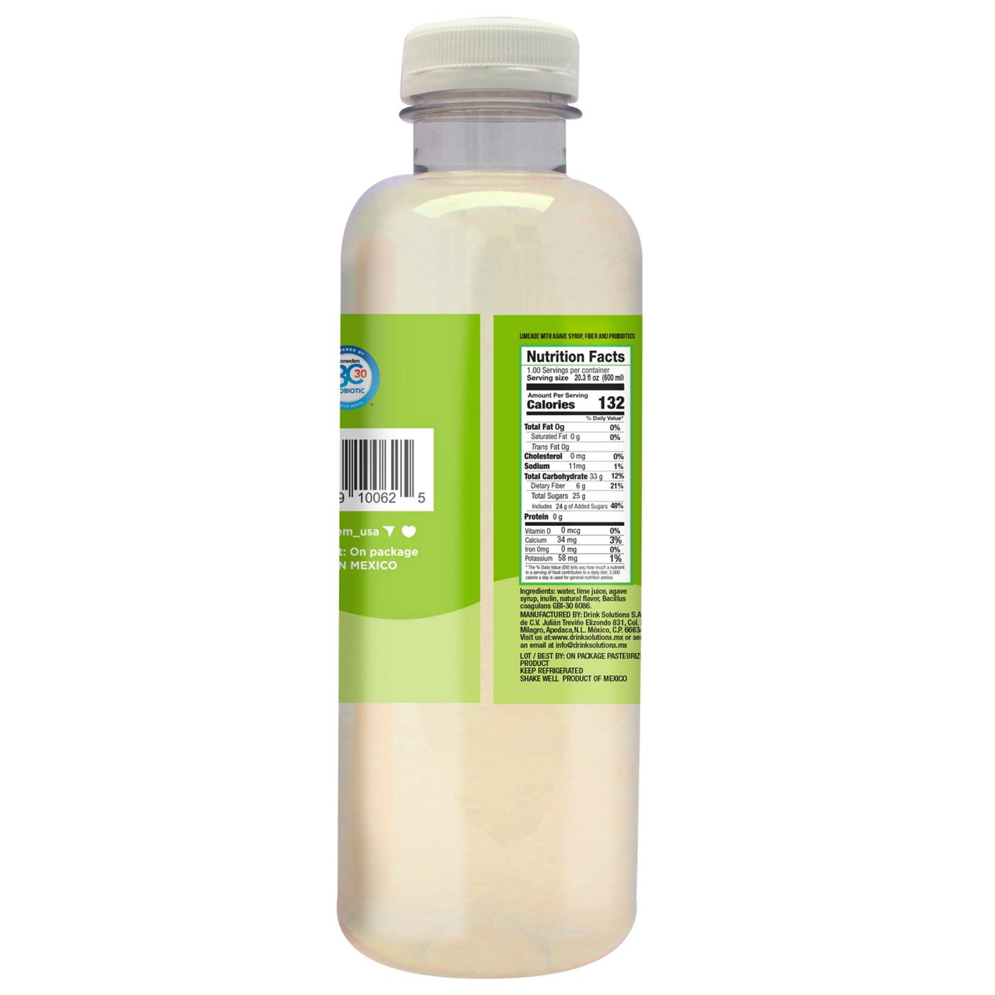 Solem Probio & Fiber Agua Fresca - Limade - Shop Juice at H-E-B