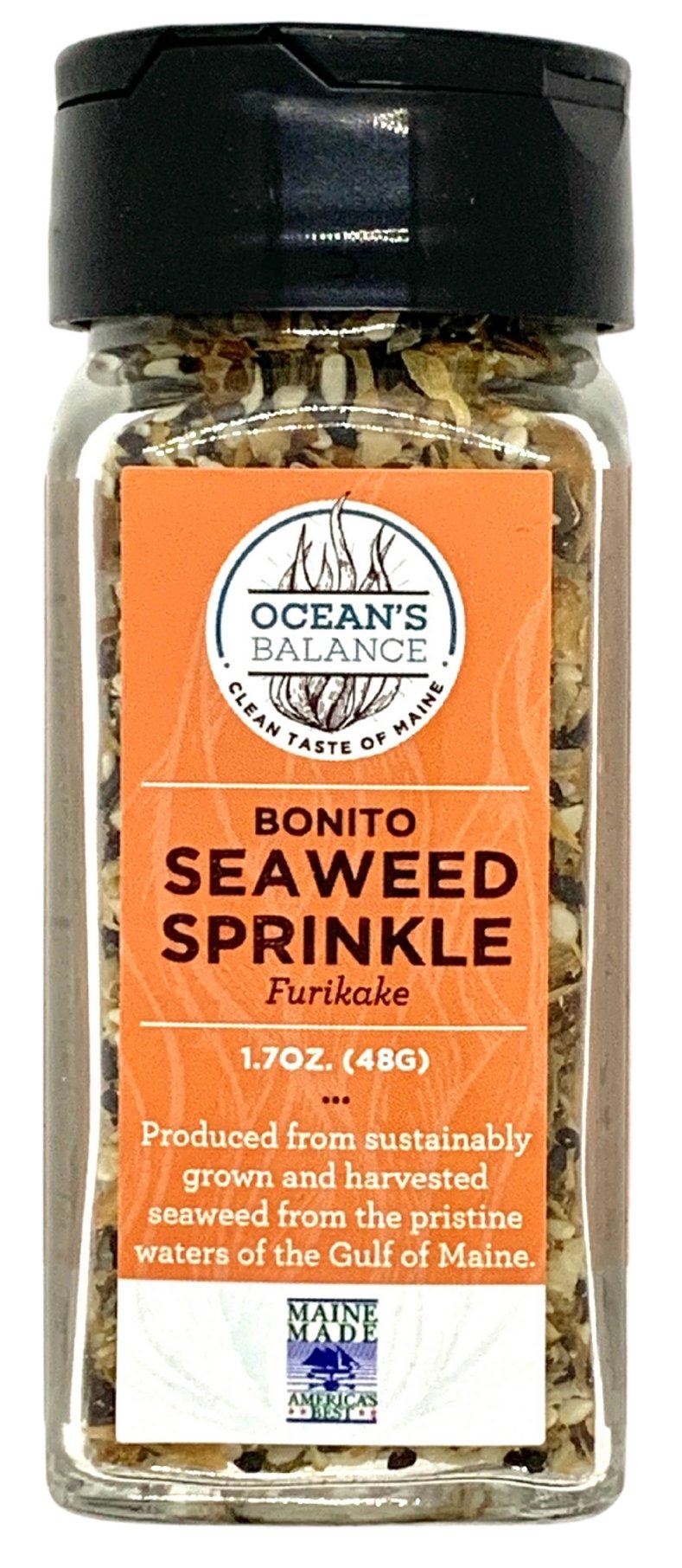 Ocean's Balance Bonito Seaweed Sprinkle, 1.7 oz | Central Market ...