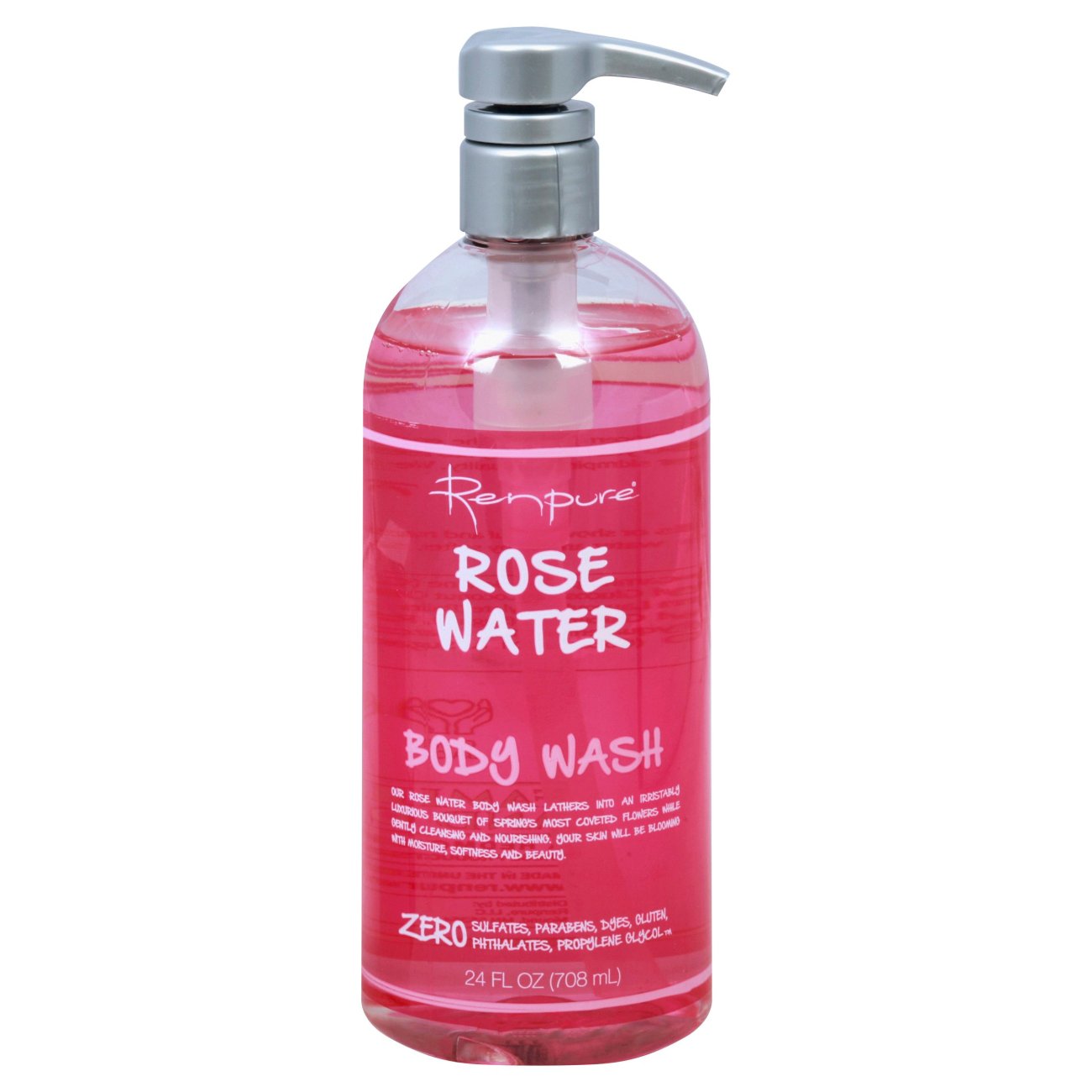 Renpure Body Wash - Rose Water - Shop Body wash at H-E-B