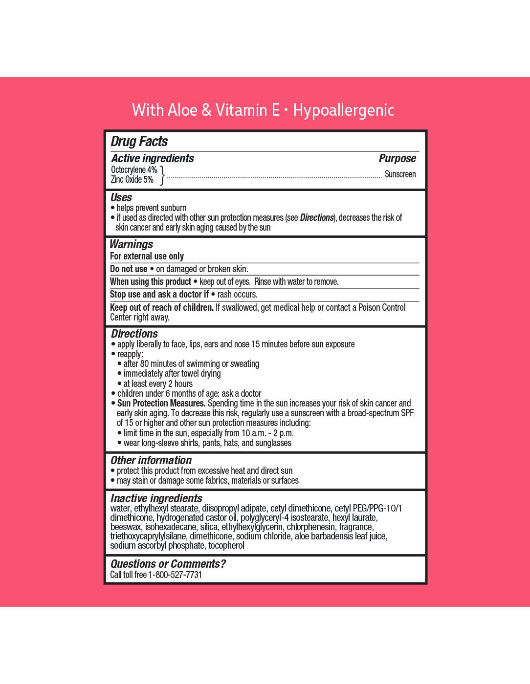 H-E-B Broad Spectrum Face Sunscreen – SPF 50 - Shop Sunscreen & self ...