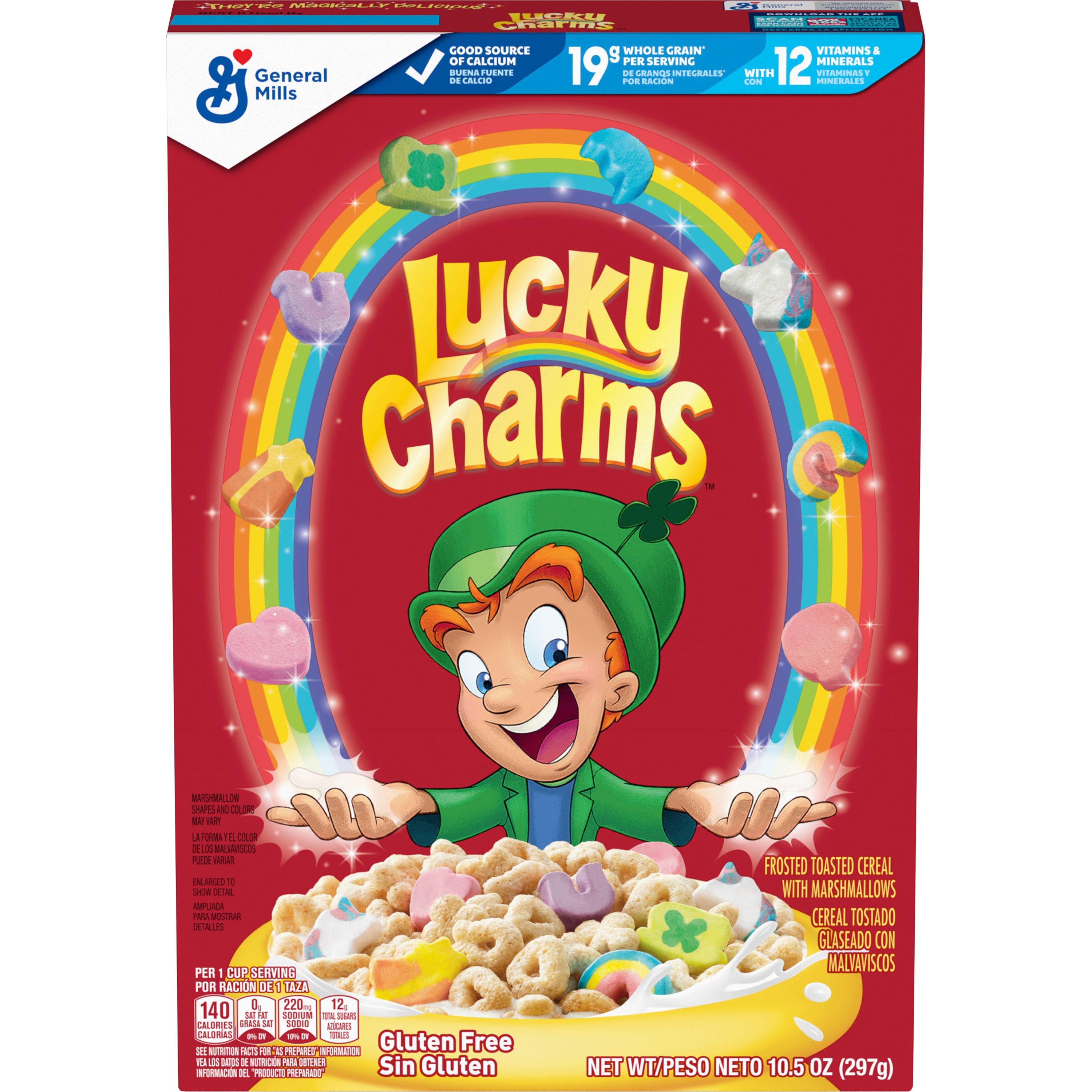 General Mills Lucky Charms Cereal - Shop Cereal & Breakfast at H-E-B