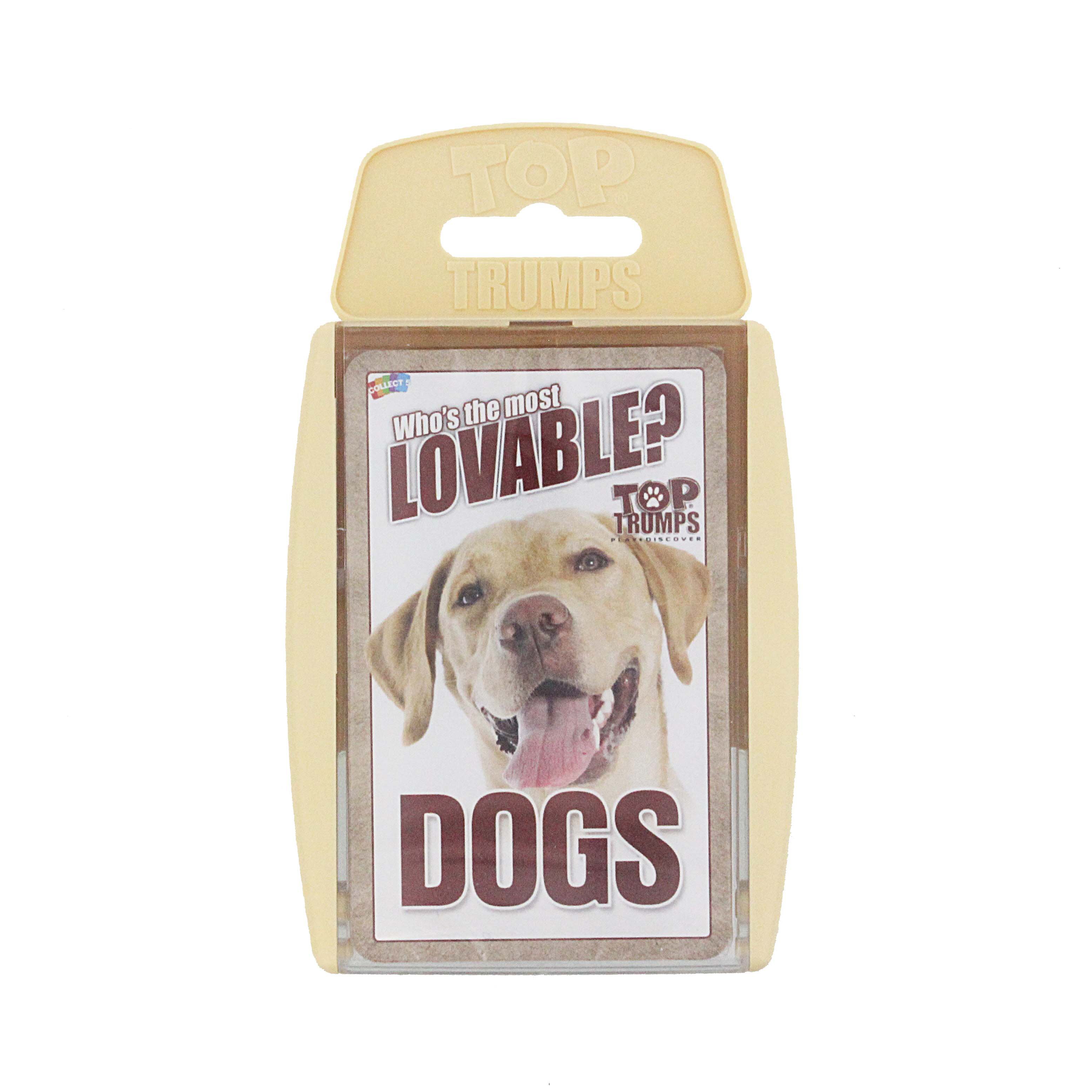 Top Trumps Loveable Dogs Fact Cards - Shop Games at H-E-B