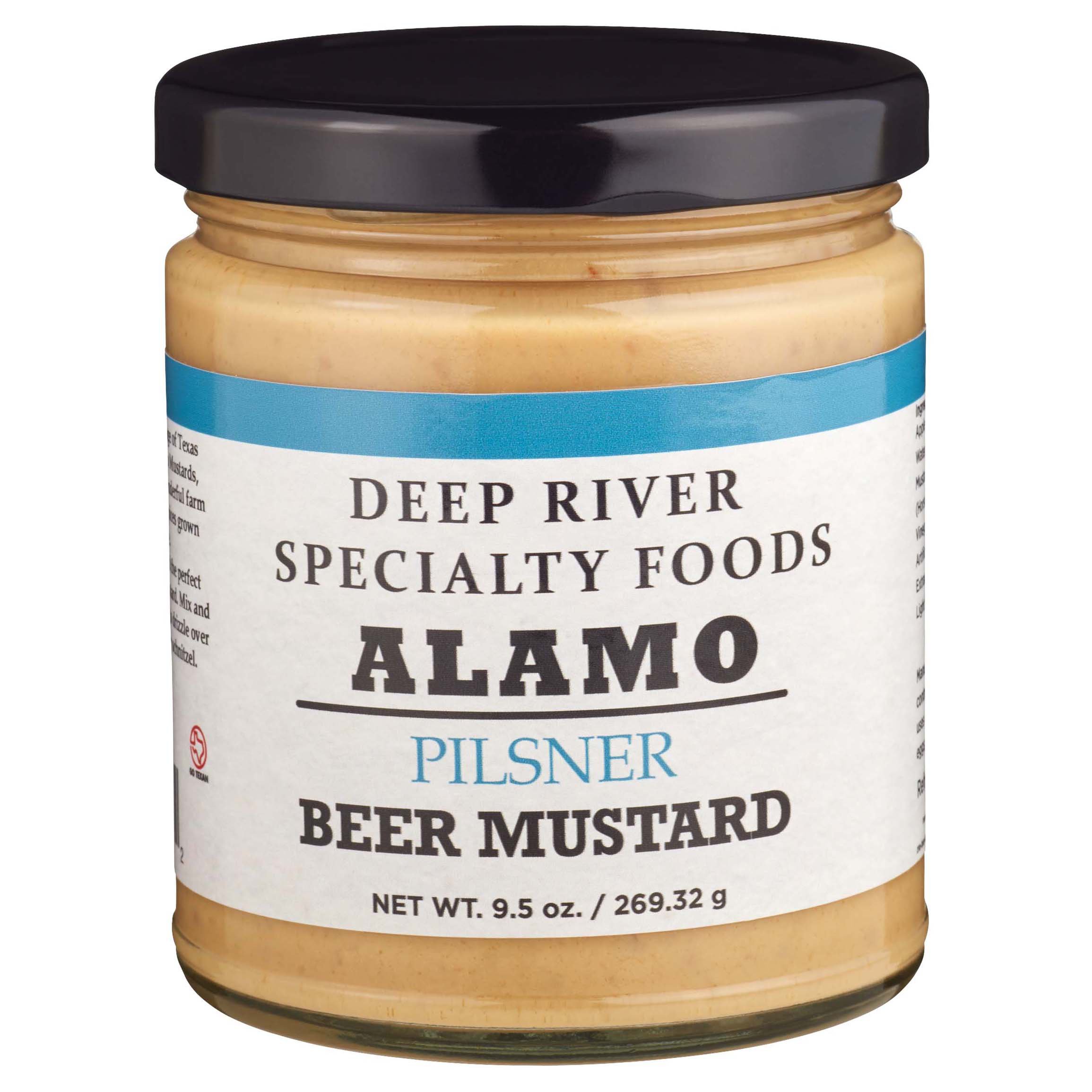 Deep River Specialty Foods Alamo Pilsner Beer Mustard - Shop Mustard at ...