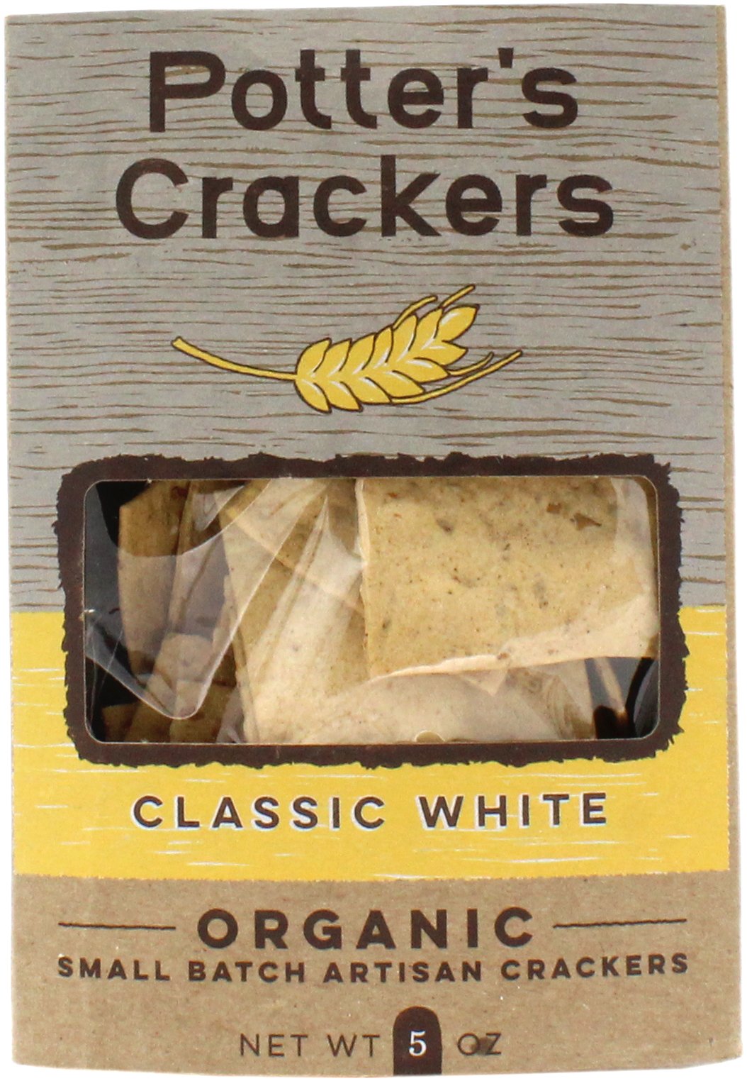 Potter's Crackers Organic Classic White Crackers, 5 oz | Central Market ...
