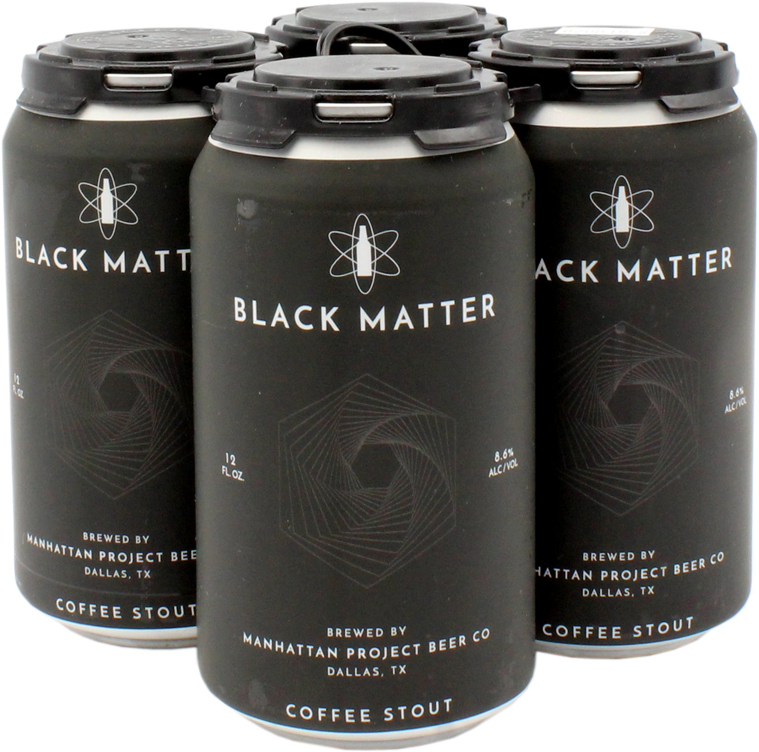 Manhattan Project Black Matter Coffee Stout Beer 12 oz Cans - Shop Beer ...