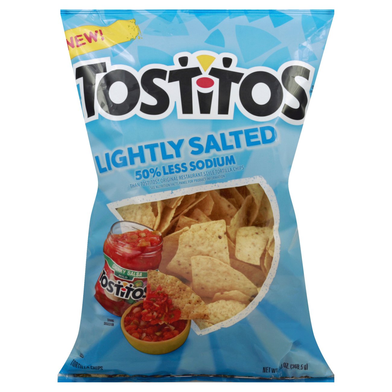 Tostitos Lightly Salted Restaurant Style Tortilla Chips - Shop Chips at ...