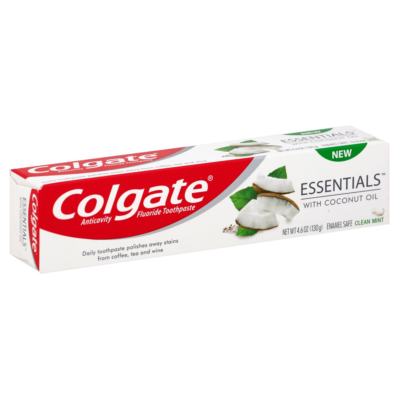 Colgate Essentials Coconut Toothpaste - Shop Toothpaste at H-E-B