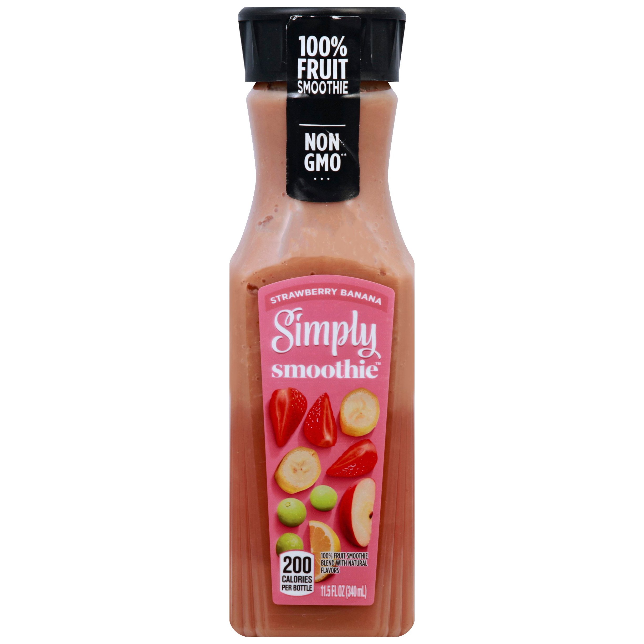 Simply Smoothie Strawberry Banana Fruit Smoothie Blend - Shop Shakes ...