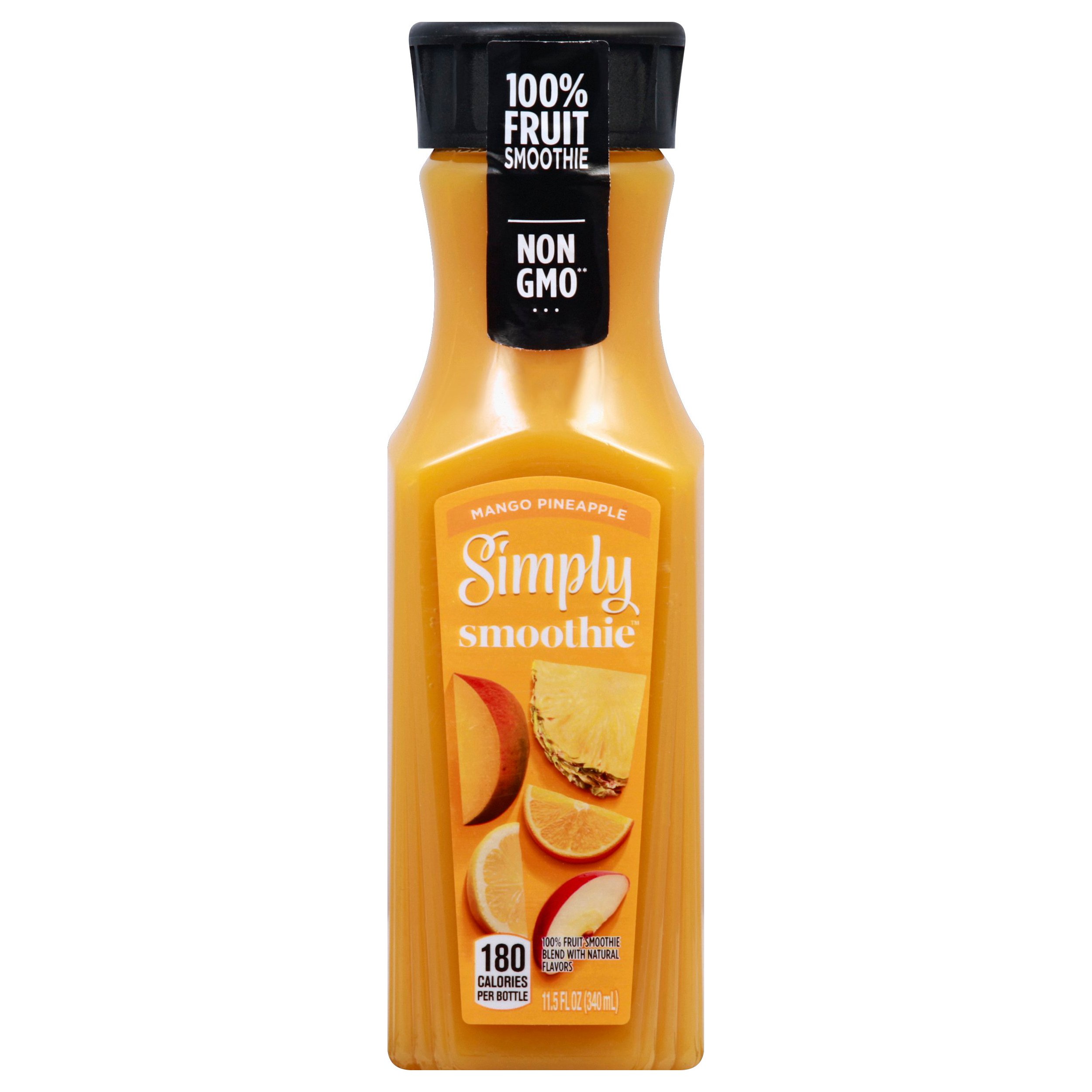 Simply Smoothie Mango Pineapple Fruit Smoothie Blend - Shop Shakes ...