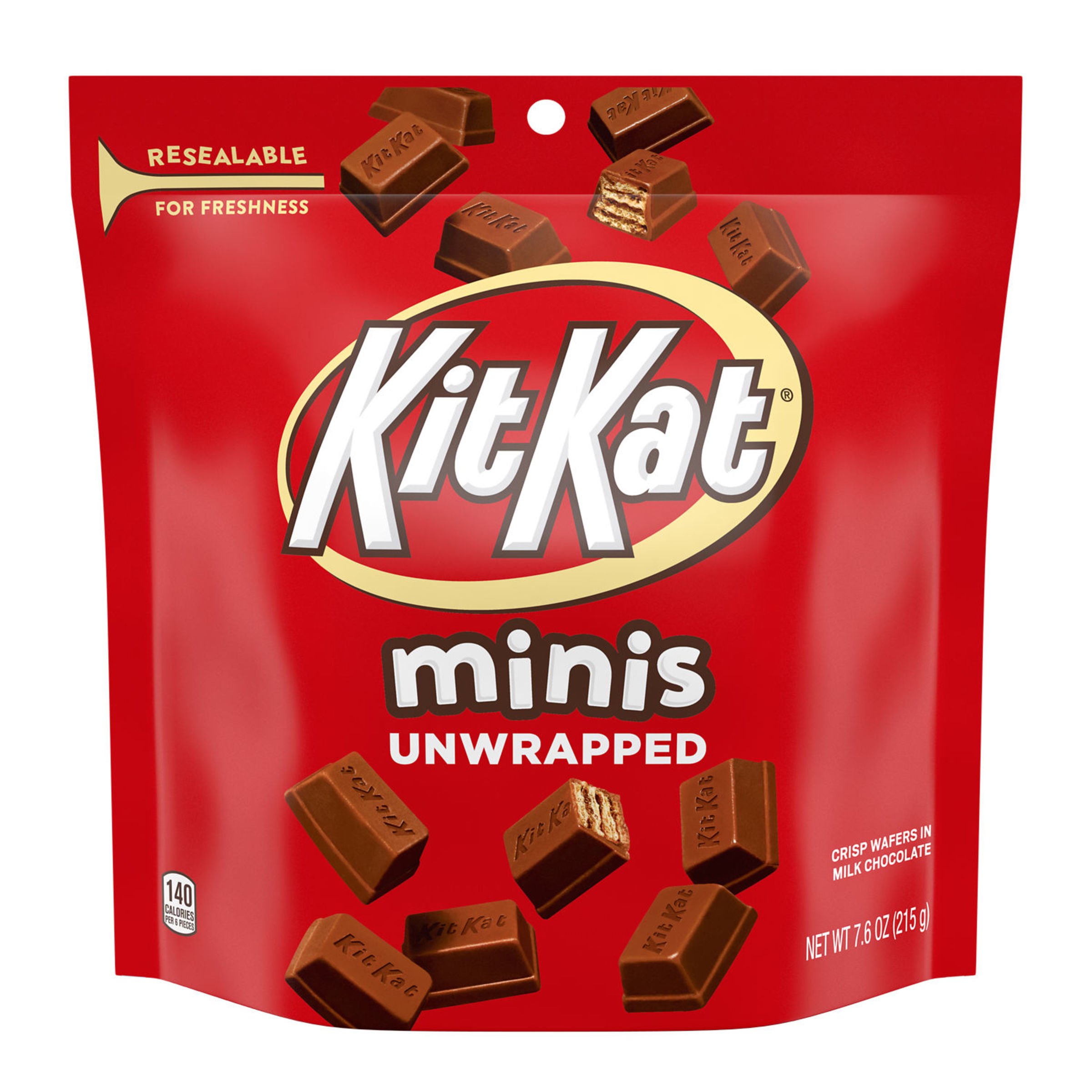 Kit Kat Minis Milk Chocolate Wafer Candy Bag - Shop Candy at H-E-B