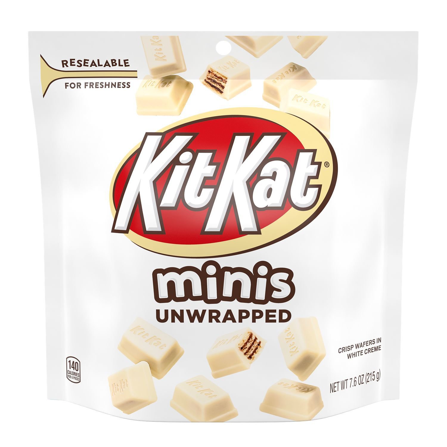 Kit Kat Minis White Crème Wafer Candy Bars - Shop Candy at H-E-B