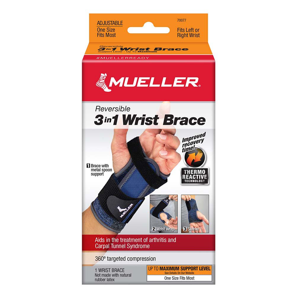 Mueller 3-in-1 Reversible Wrist Brace - Shop Sleeves & braces at H-E-B