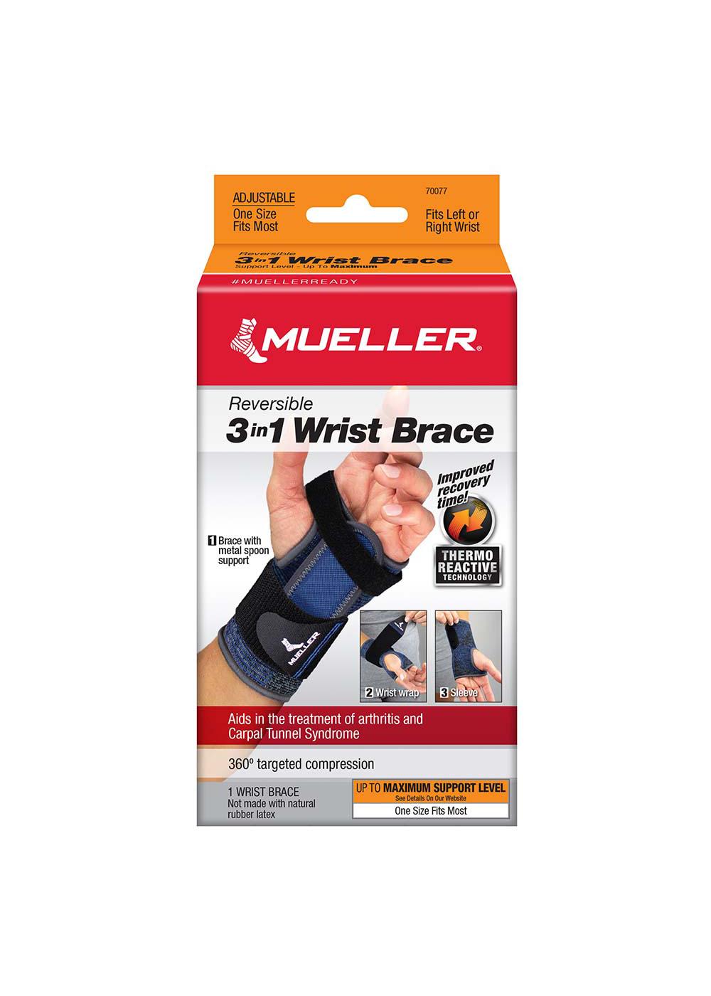 Mueller 3-in-1 Reversible Wrist Brace - Shop Sleeves & braces at H-E-B