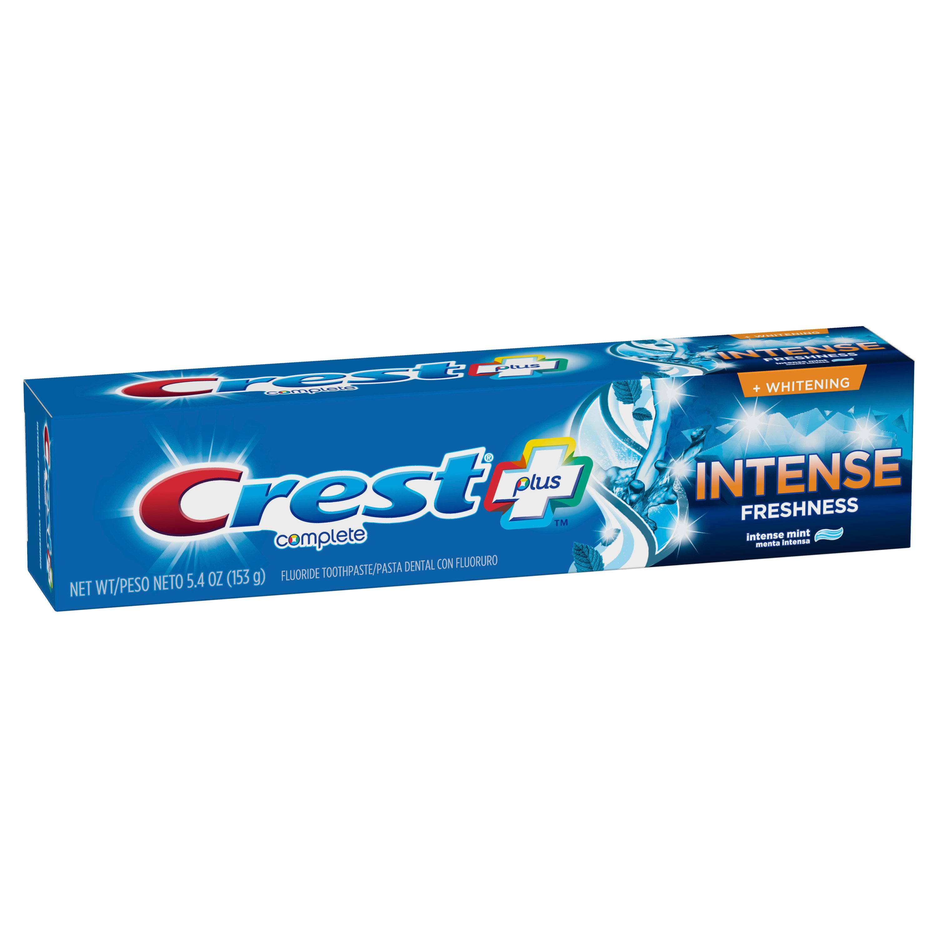 Crest + Intense Freshness Complete Whitening Toothpaste - Shop ...