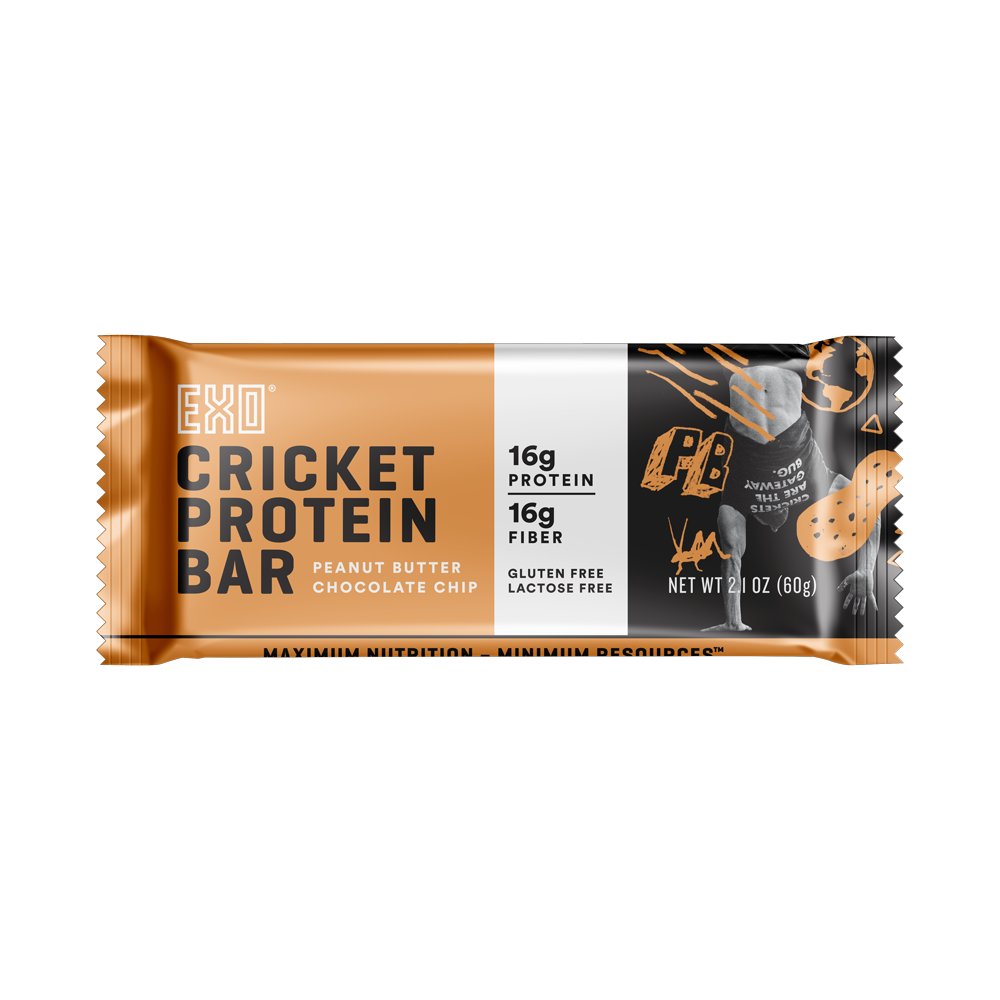Exo Peanut Butter Chocolate Chip Cricket Protein Bar - Shop Granola ...
