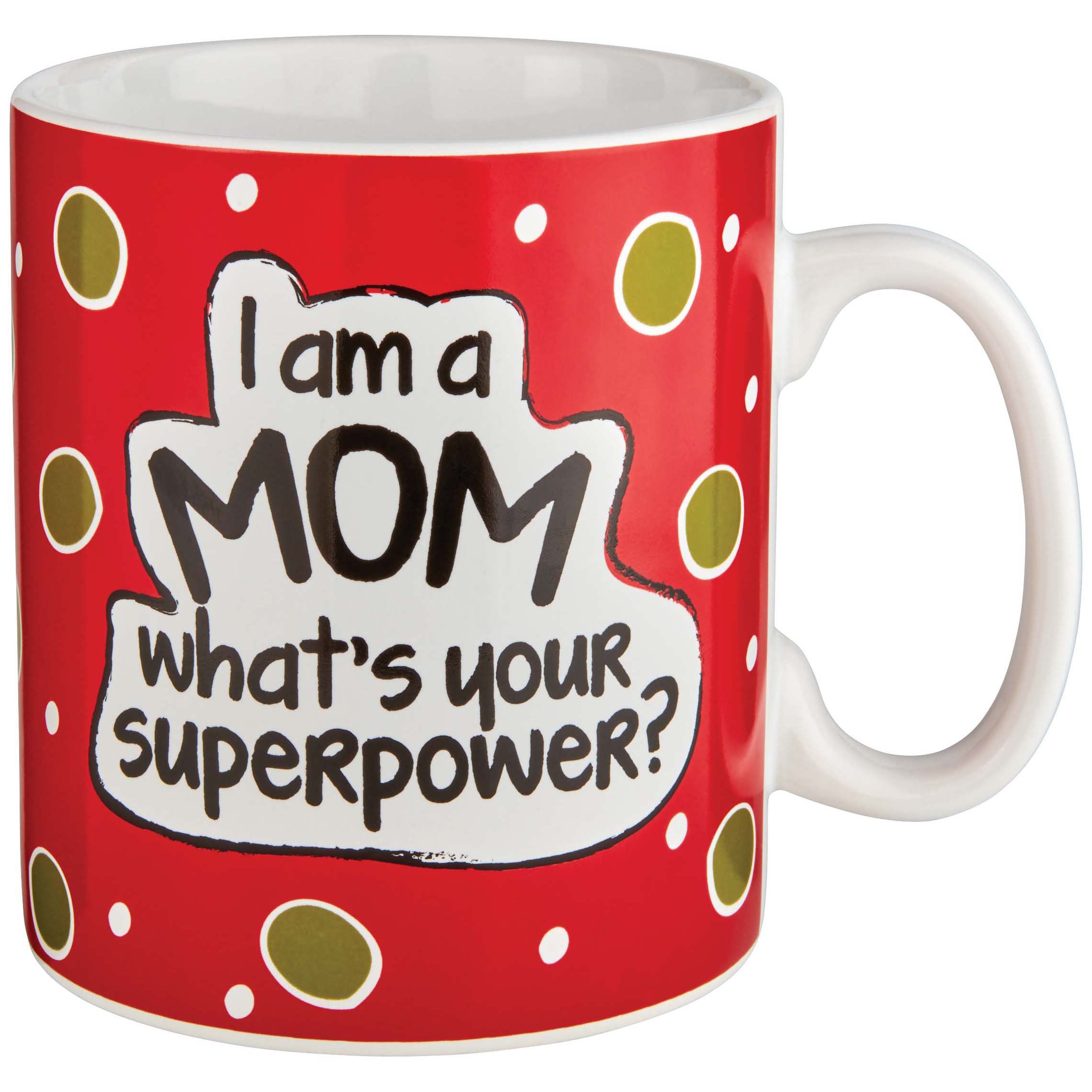 Home Essentials & Beyond I Am Mom Super Power Mug - Shop Glasses & Mugs ...