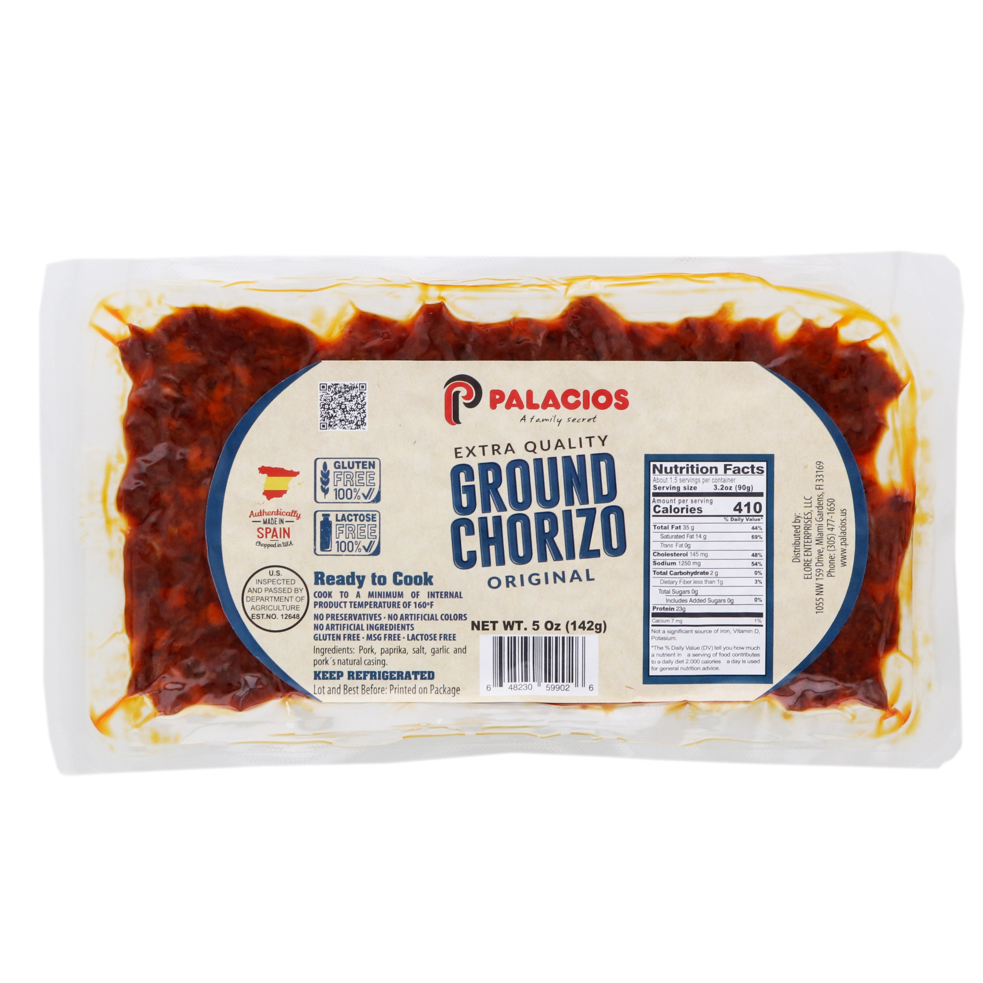 Palacios Mild Ground Chorizo - Shop Sausage at H-E-B