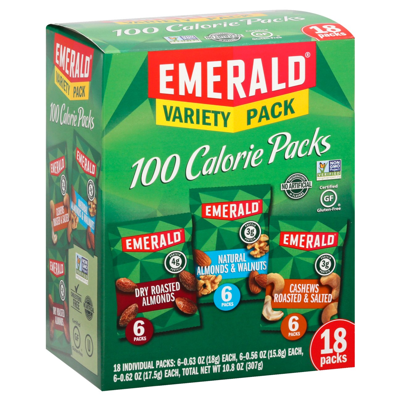 Emerald 100 Calorie Packs Variety Pack - Shop Nuts & Seeds at H-E-B