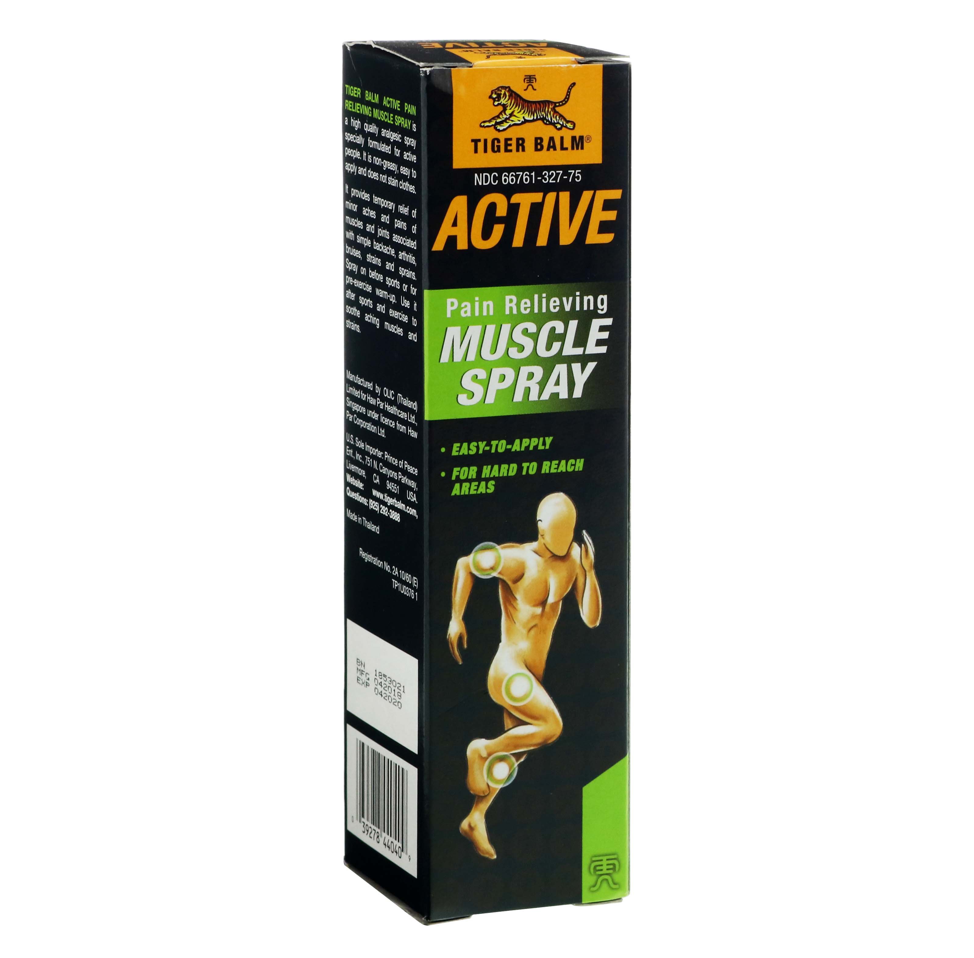 Tiger Balm Pain Relieving Muscle Spray - Shop Muscle & joint pain at H-E-B