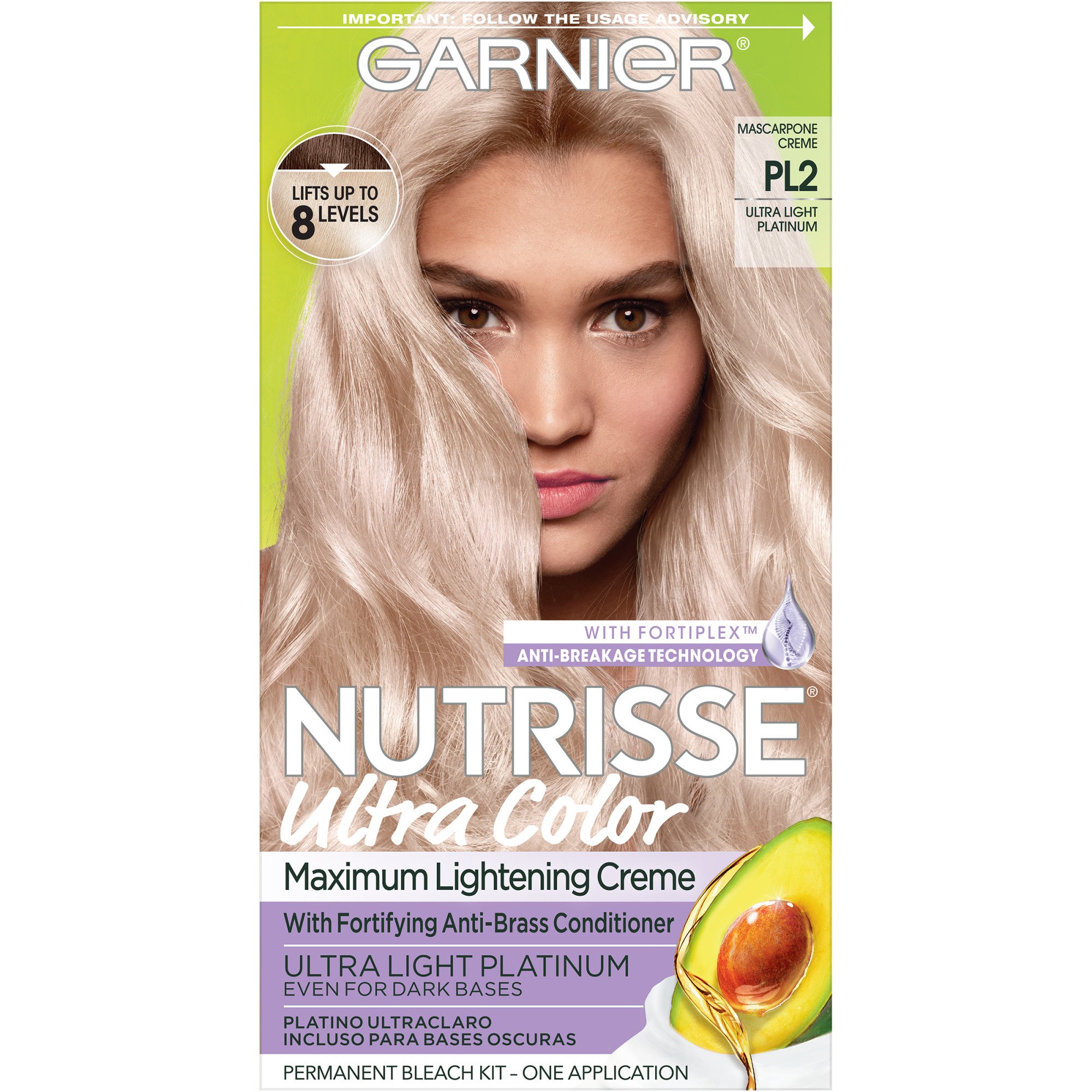 Garnier Nutrisse Ultra Color Maximum Lightening Bleach with Fortifying ...
