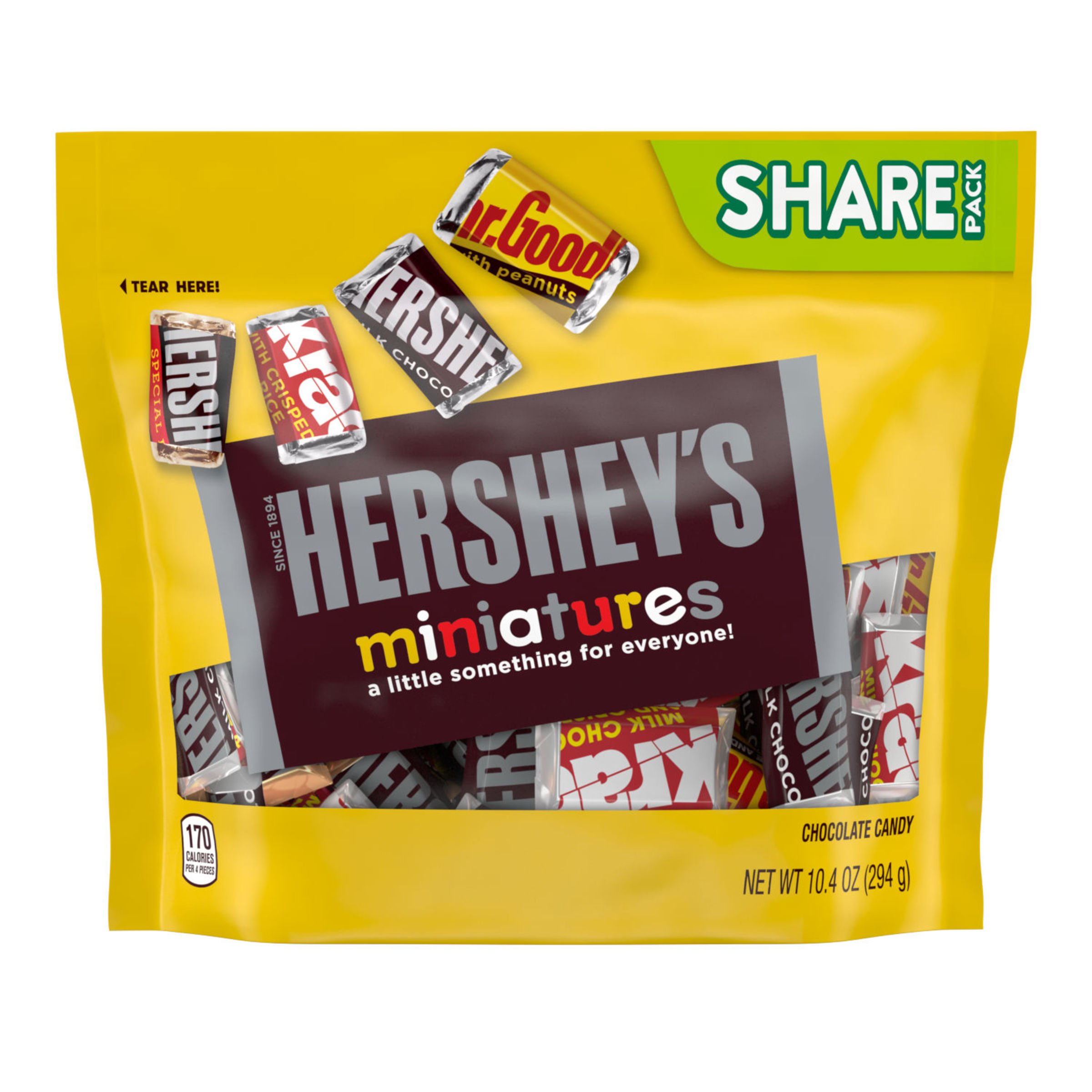 Hershey's Assorted Miniatures Chocolate Candy - Share Pack - Shop Candy ...