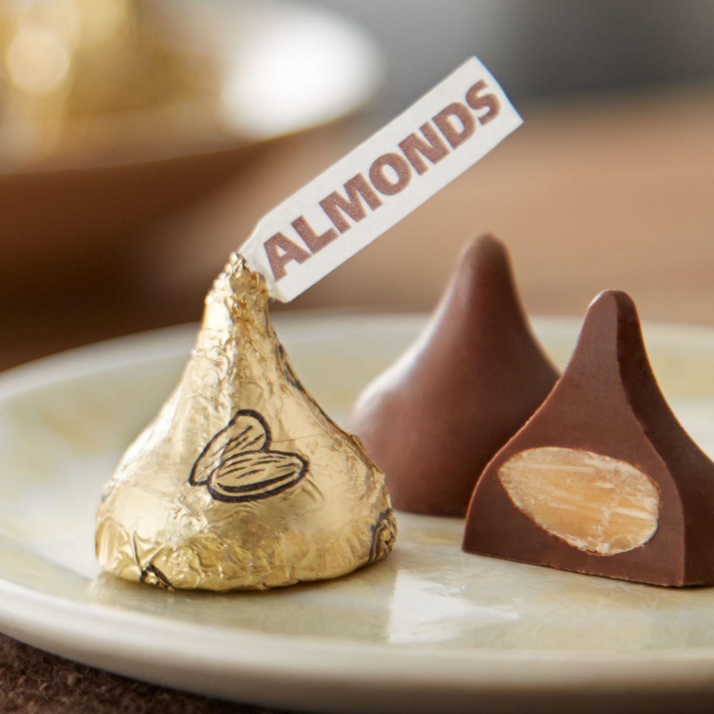 Hershey's Kisses Milk Chocolate Candy with Almonds Family Pack - Shop ...