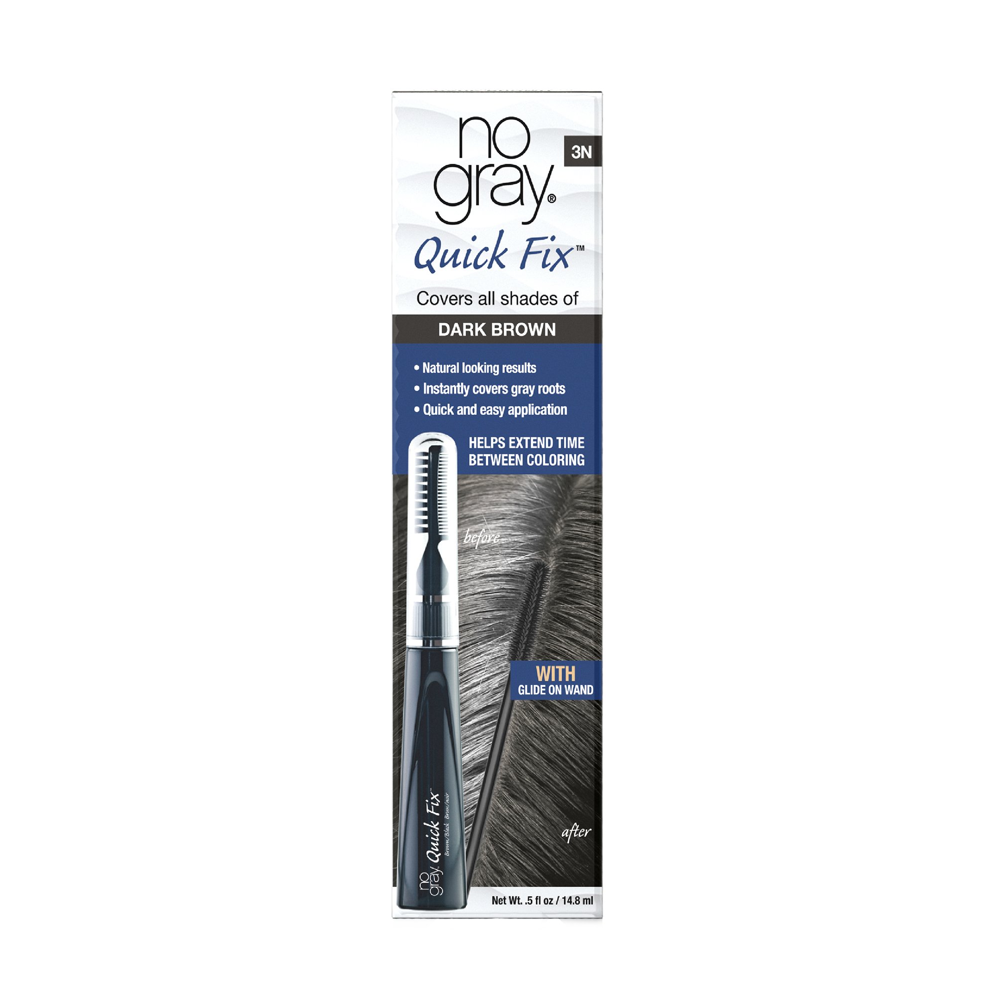 No Gray No Gray Quick Fix - Brown Black - Shop Hair color at H-E-B