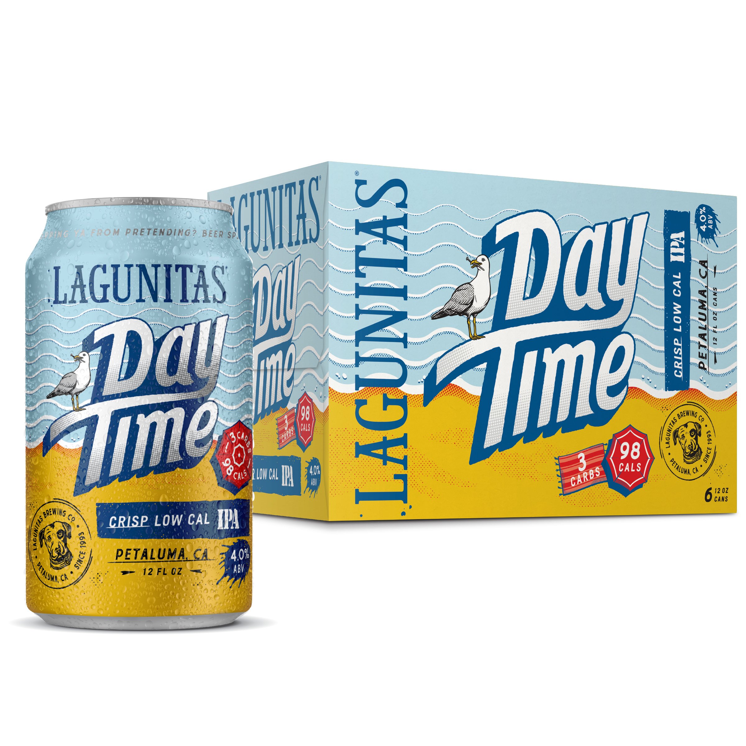 Lagunitas Brewing Co. DayTime Craft Beer 6 pk Cans - Shop Beer at H-E-B