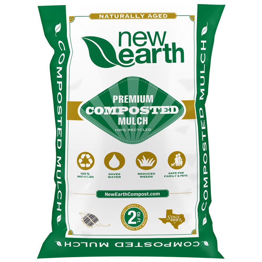 New Earth Premium Composted Mulch - Shop Soil & mulch at H-E-B