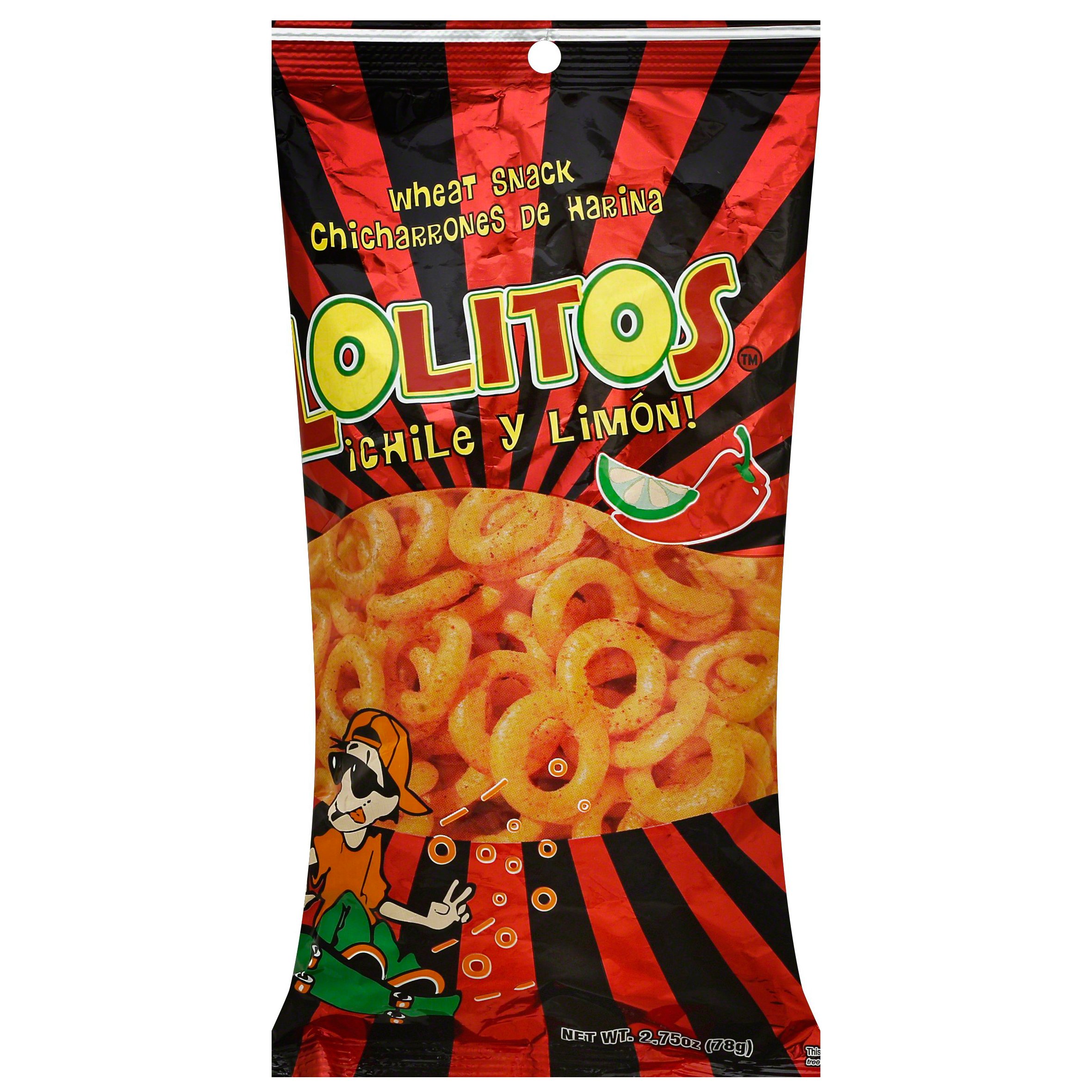 Mexsnax Lolitos Chile y Limon Wheat Snacks - Shop Snacks & Candy at H-E-B