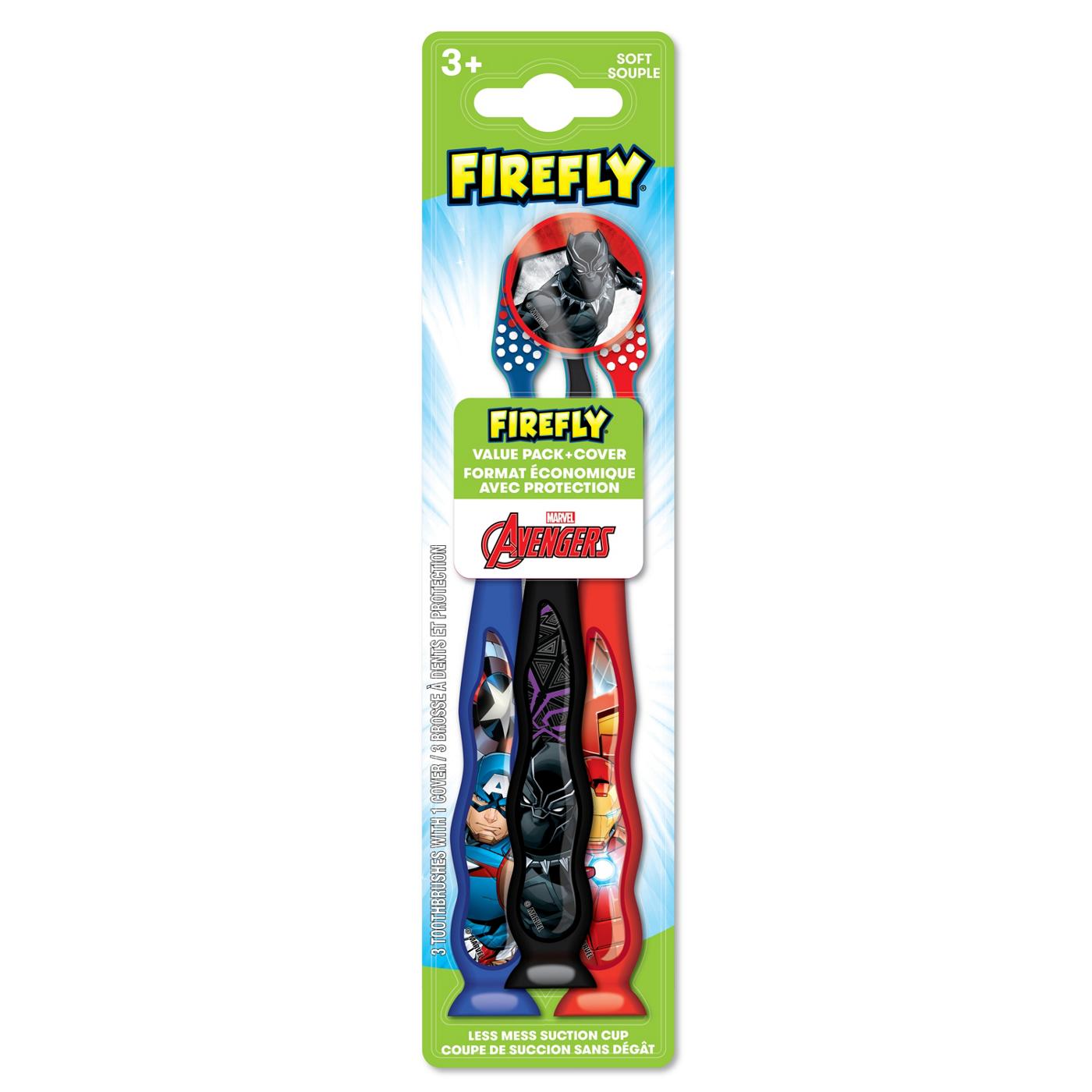 Firefly Marvel Avengers Toothbrush - Soft - Shop Toothbrushes at H-E-B