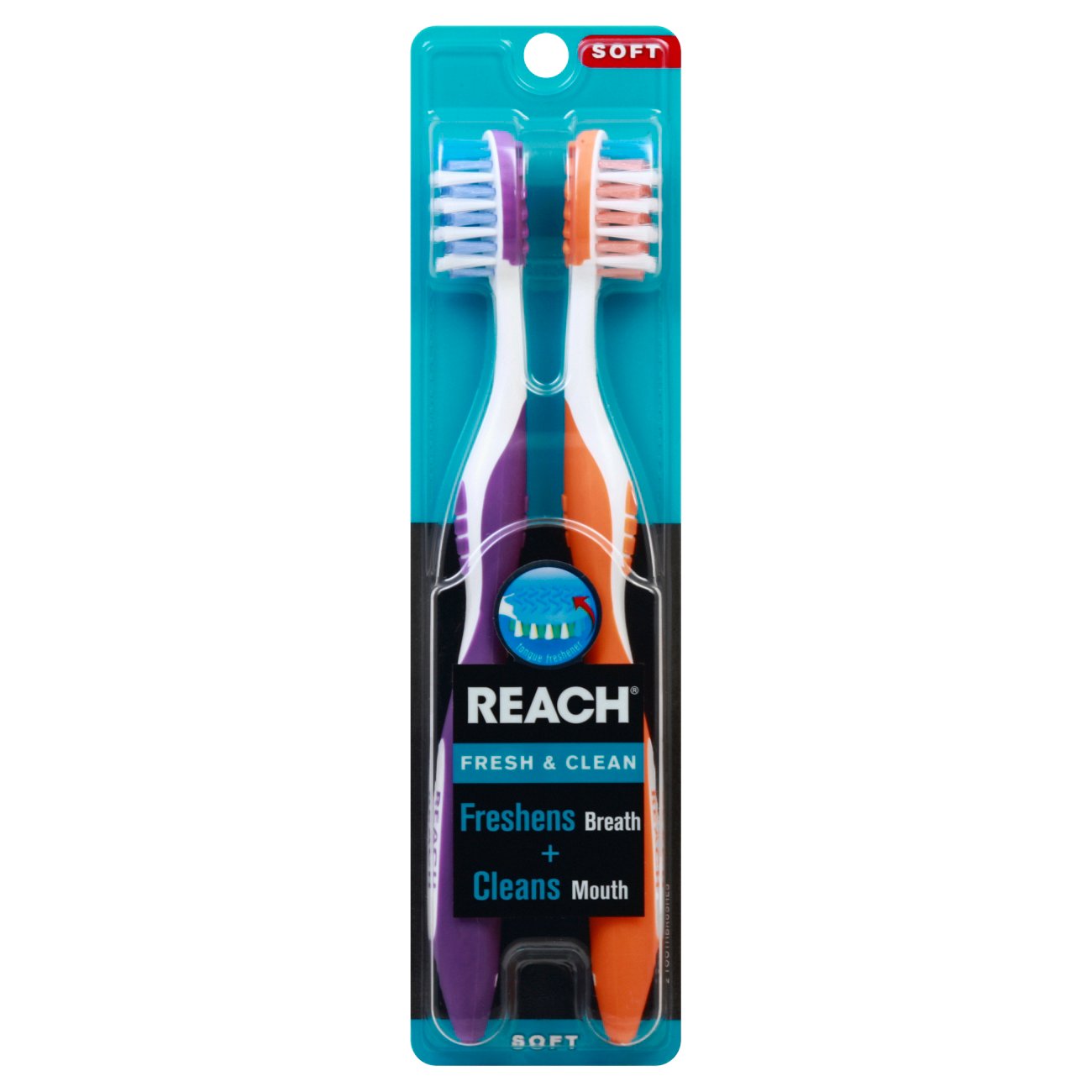 Reach Fresh & Clean Toothbrush Soft - Shop Toothbrushes at H-E-B