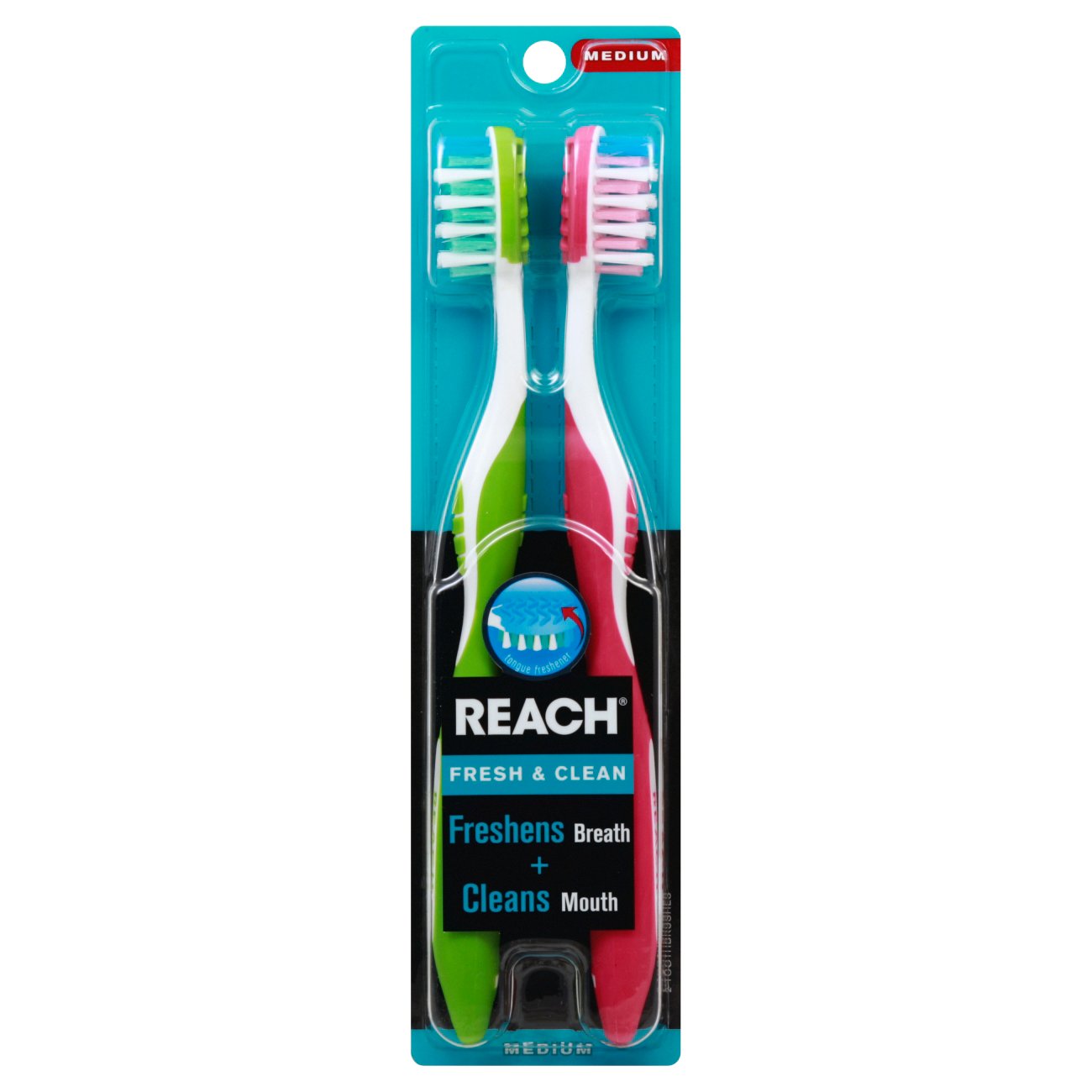 Reach Fresh & Clean Medium - Shop Toothbrushes at H-E-B