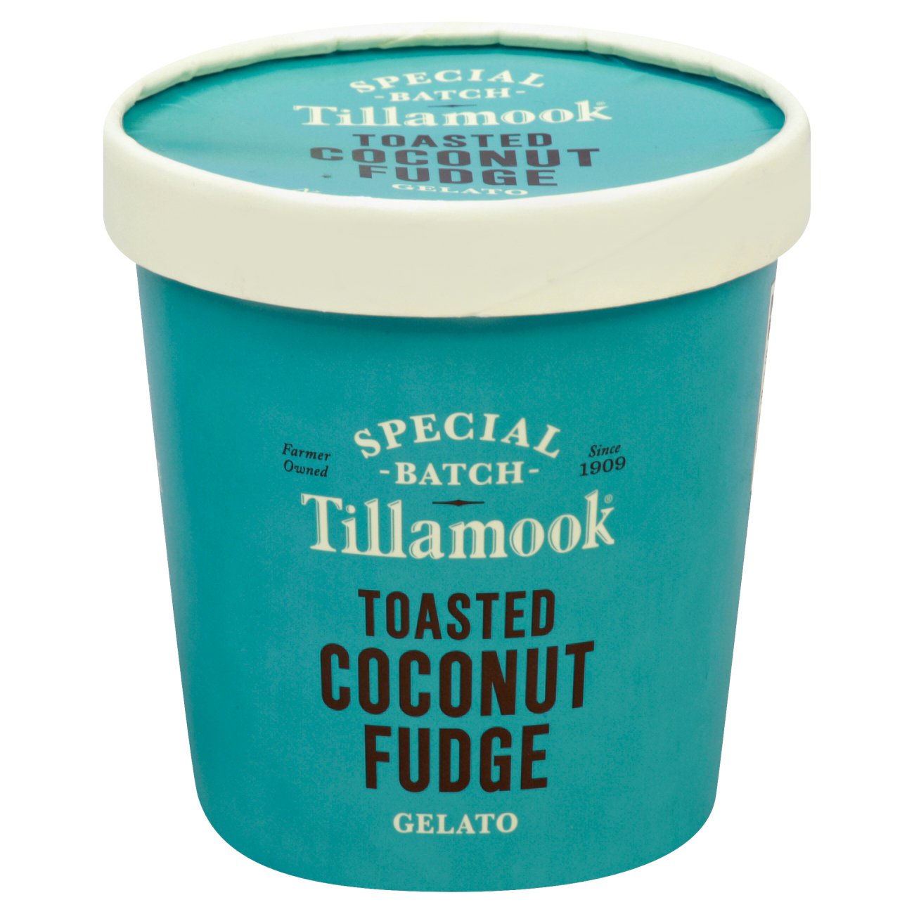 Tillamook Special Batch Toasted Coconut Fudge Gelato - Shop Ice Cream ...